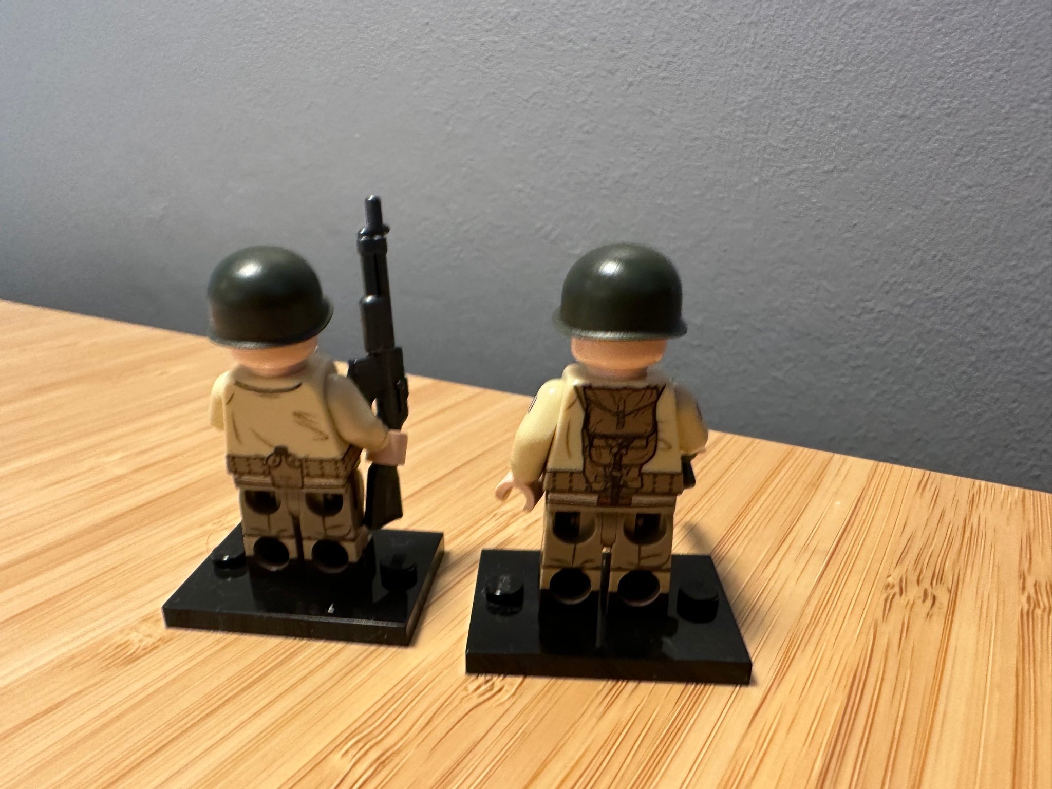 Custom Lego militärer Amerikansks soldater WW2 | Köp på Tradera (606958329)