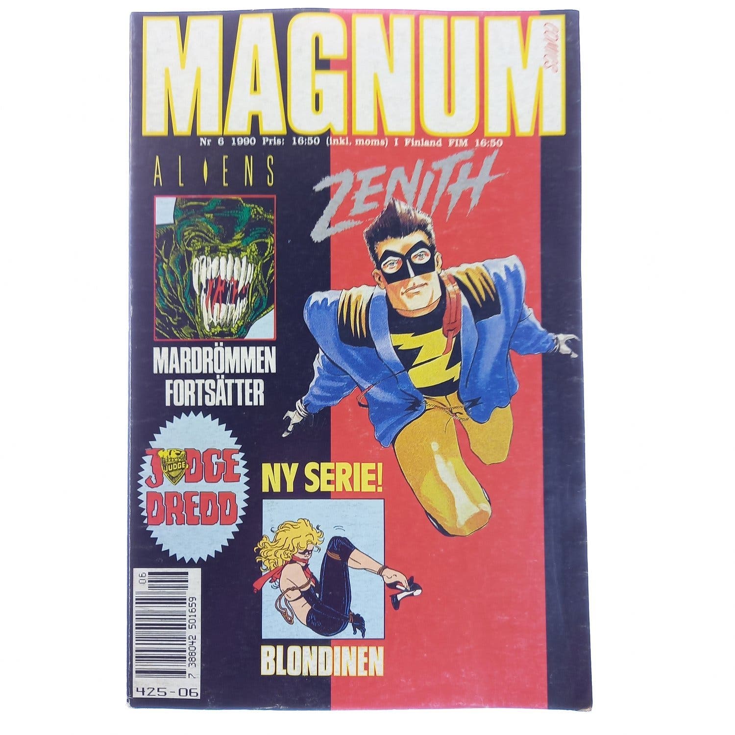 Magnum comics - 1990 - NR 6 - Zenith | Aliens |.. | Köp på Tradera ...
