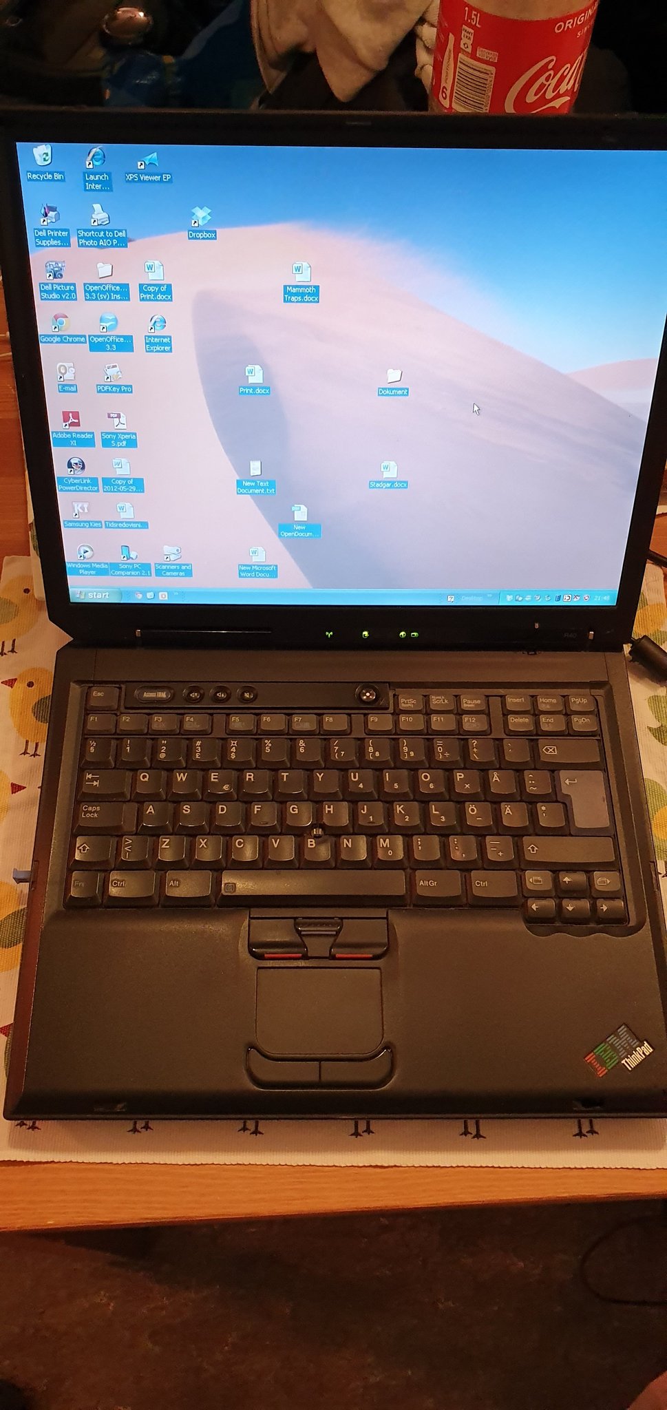 Lenovo IBM R40 thinkpad (396864685) ᐈ Köp på Tradera