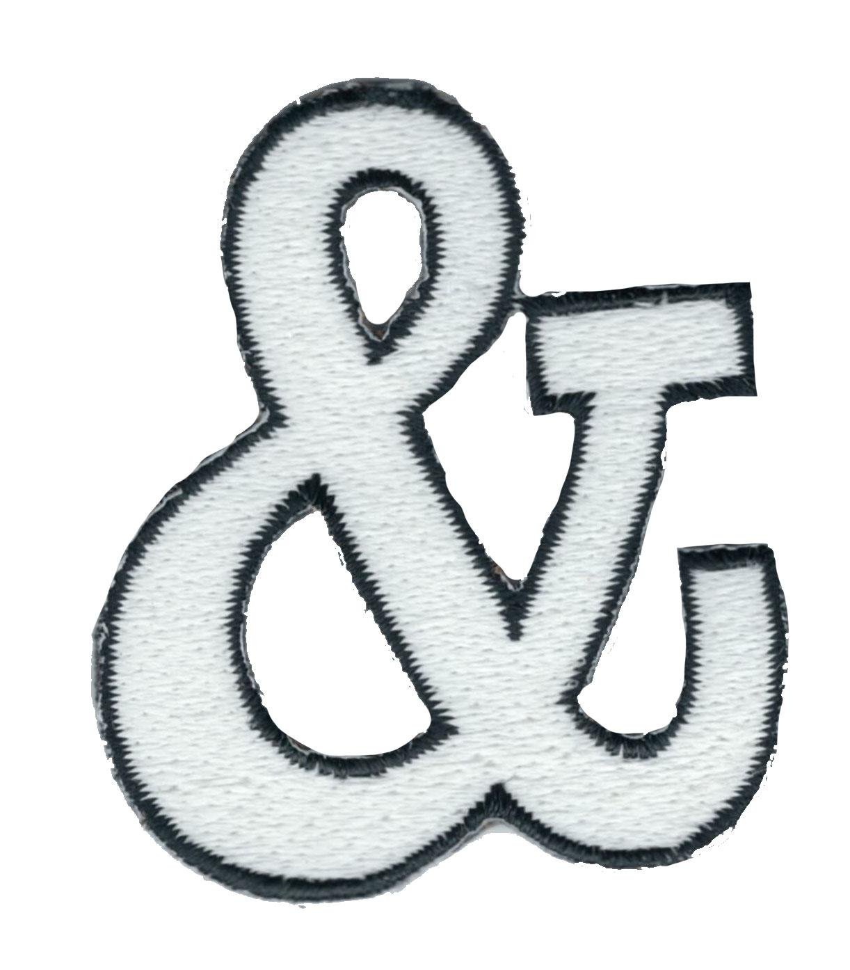 Broderat Och-tecken / Et-tecken | Köp från Sykungen på Tradera (448822108)