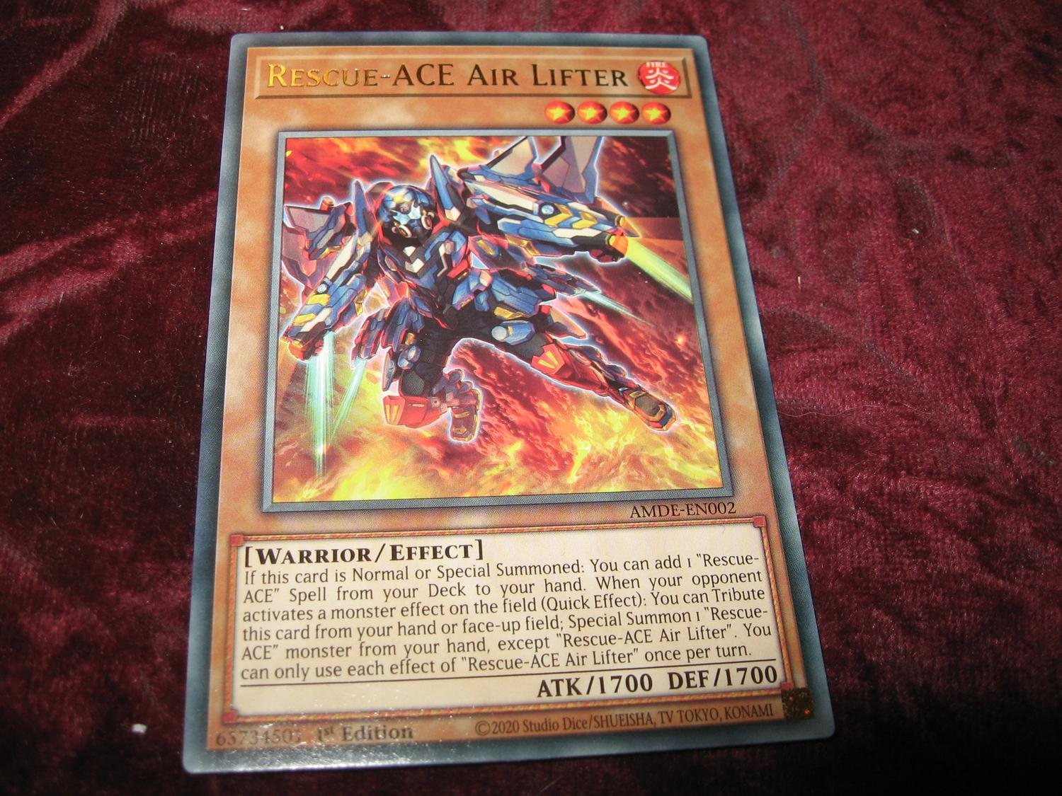 YU-GI-OH RESCUE-ACE AIR LIFTER AMDE-EN002 | Köp på Tradera (587491505)