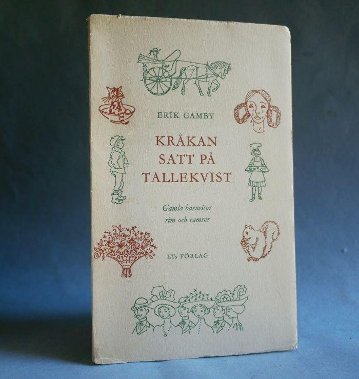 Kråkan satt på tallekvist . Gamla.. | Köp från peha2217 på Tradera ...