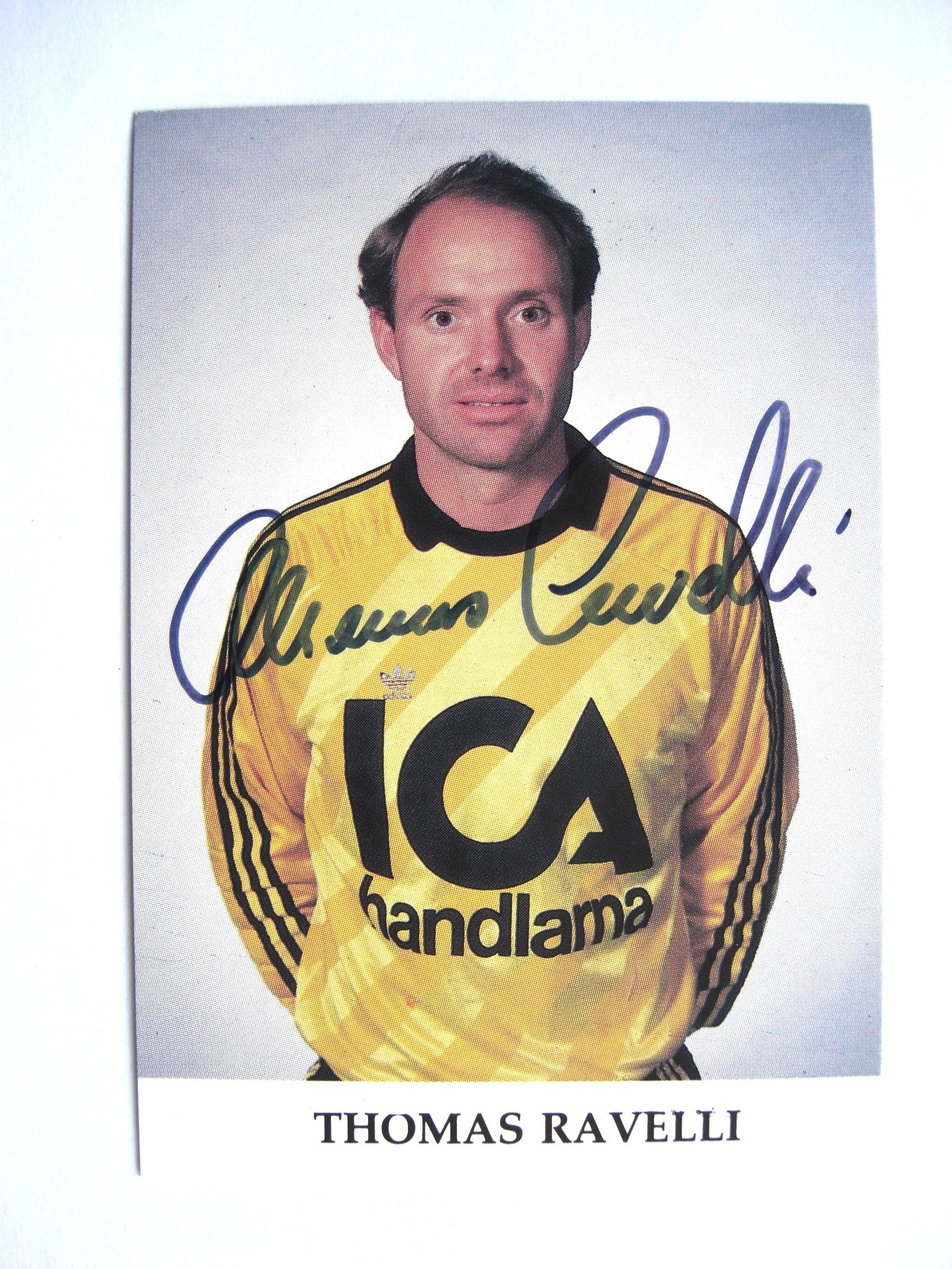 THOMAS RAVELLI. AUTOGRAF. IFK GÖTEBORG. | Köp på Tradera (689201410)