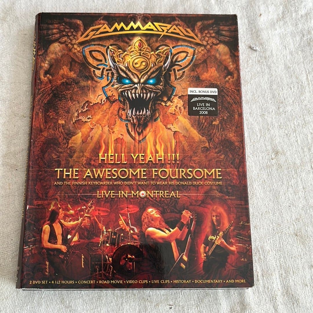 Gamma Ray - Hell Yeah!!! The Awesome Foursome | Köp på Tradera (684102237)