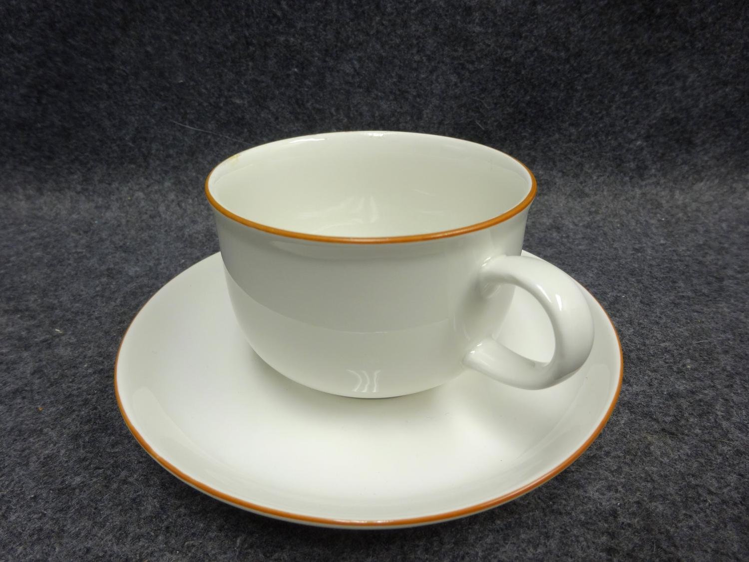 Kaffekopp med fat Rörstrand Diamant | Köp på Tradera (659936393)