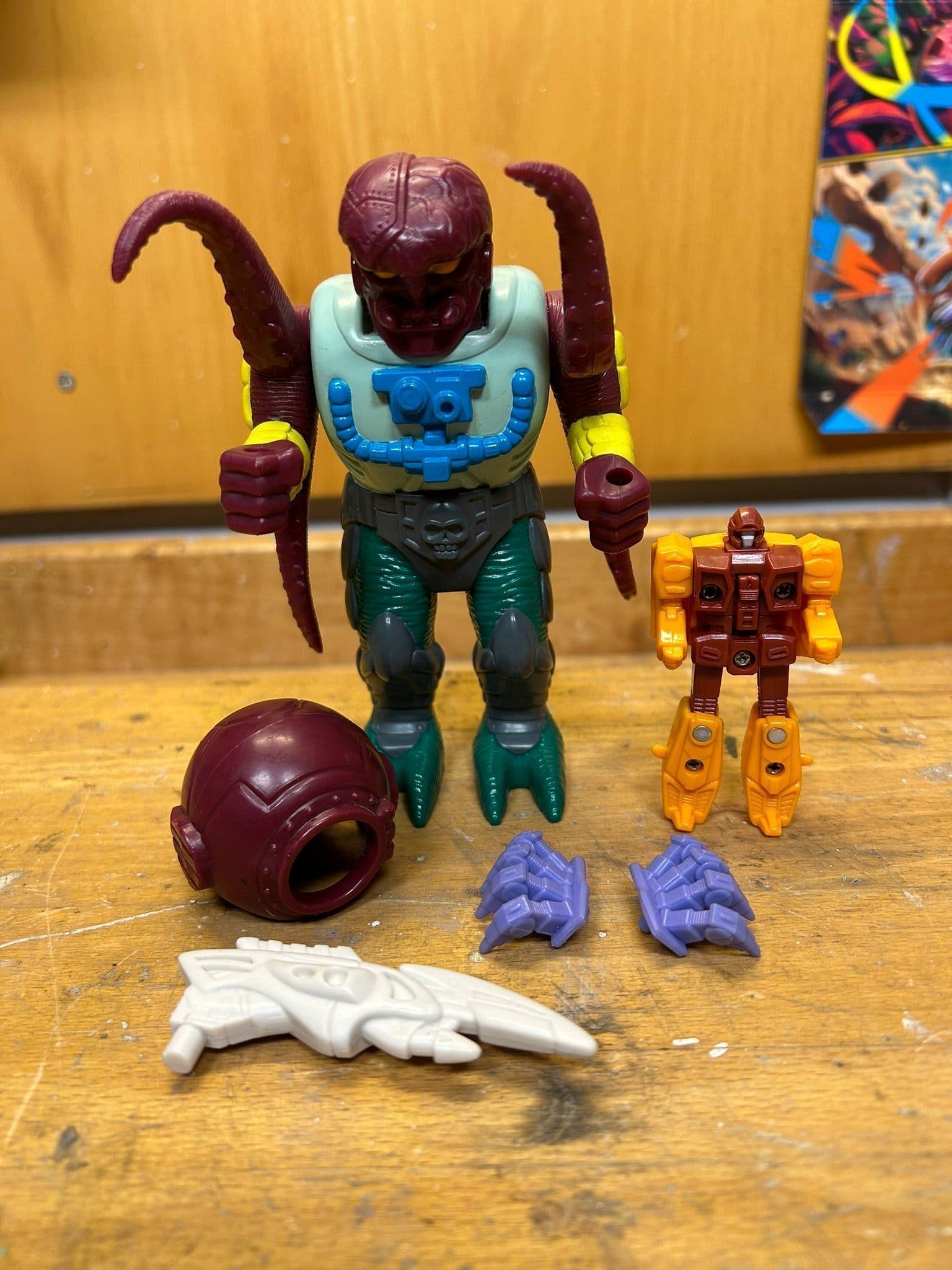 Transformers G1 Pretenders Octopunch med robot .. | Köp på Tradera ...