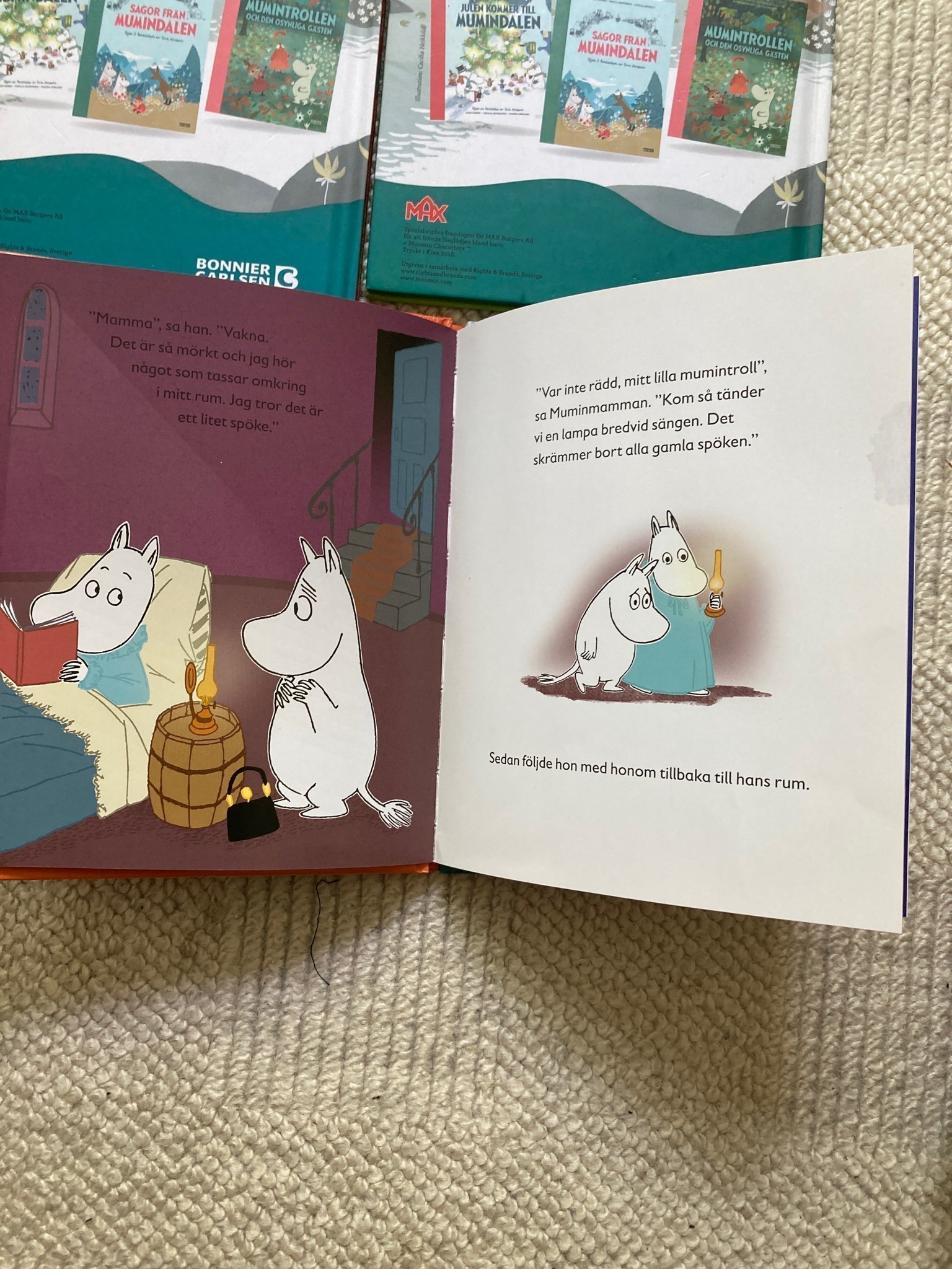 Mumin- fyra böcker- av Tove Jansson | Köp på Tradera (603891739)