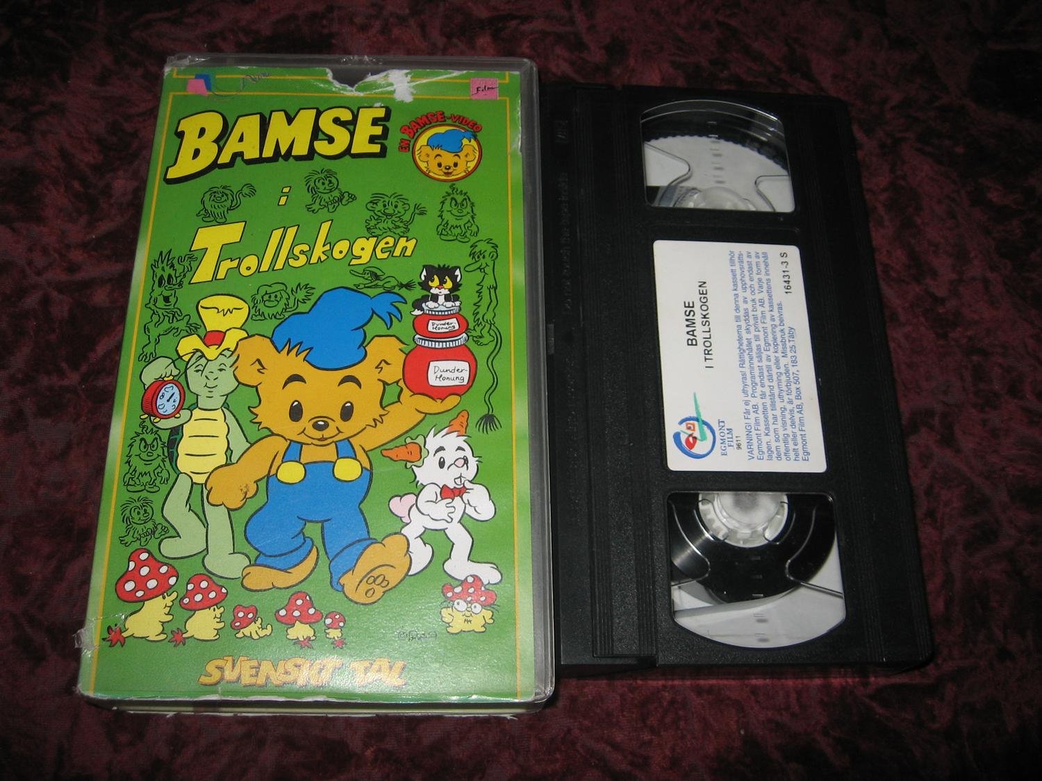 BAMSE I TROLLSKOGEN (SVENSKT TAL) VHS | Köp på Tradera (693240083)