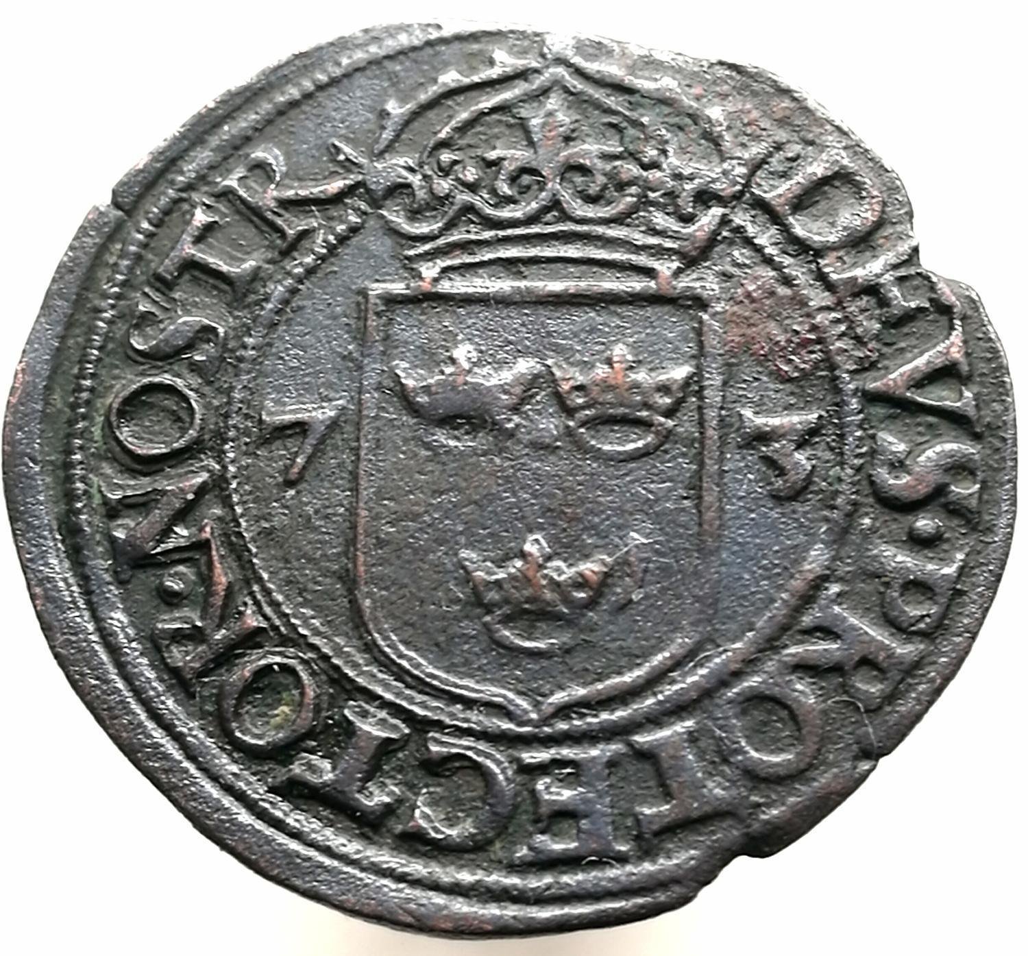 Se produkter som liknar Johan III. 2 öre 1573. Kronty.. på Tradera ...