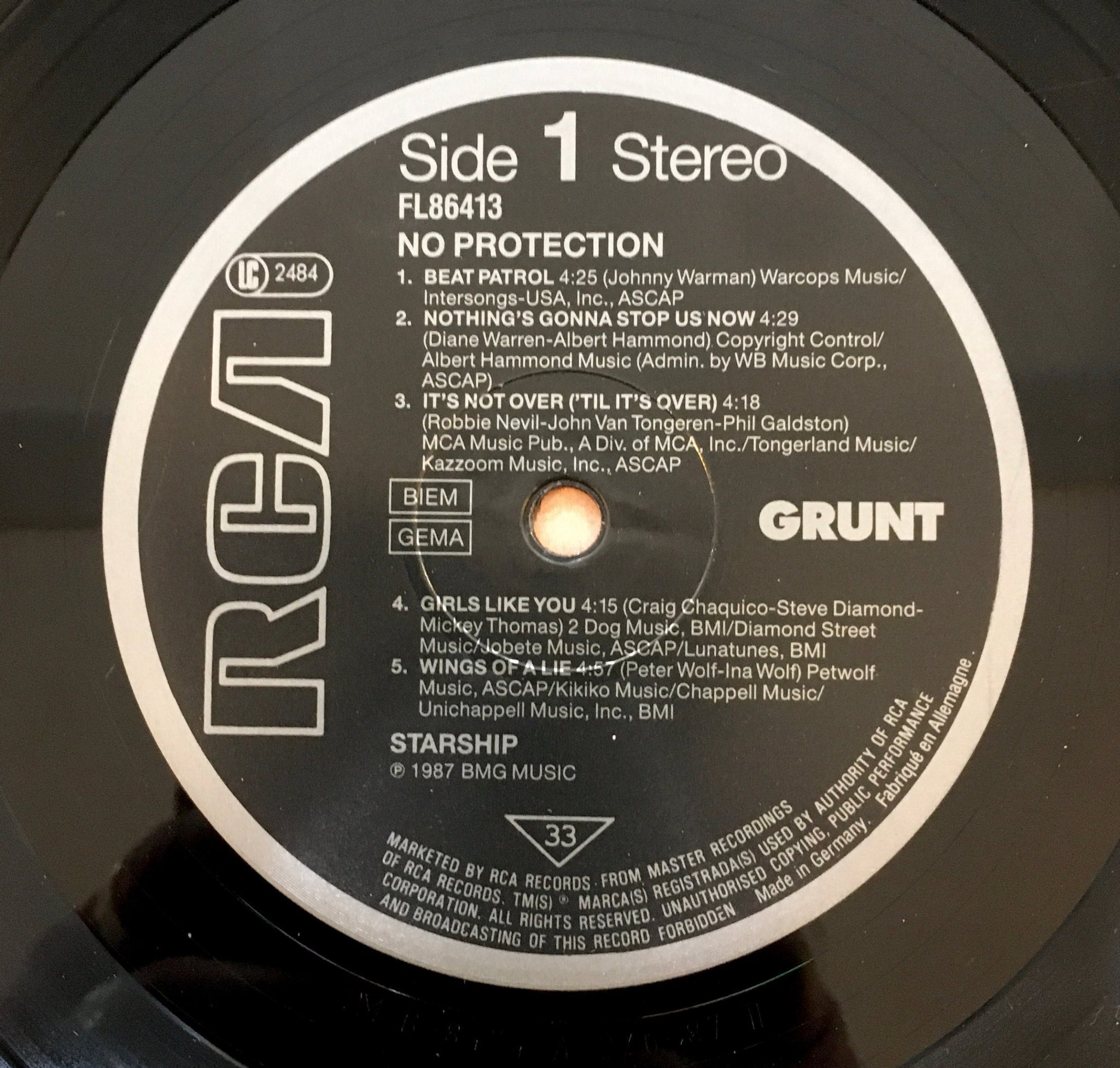 Starship. "No protection". Vinylalbum. Holländs.. | Köp på Tradera ...