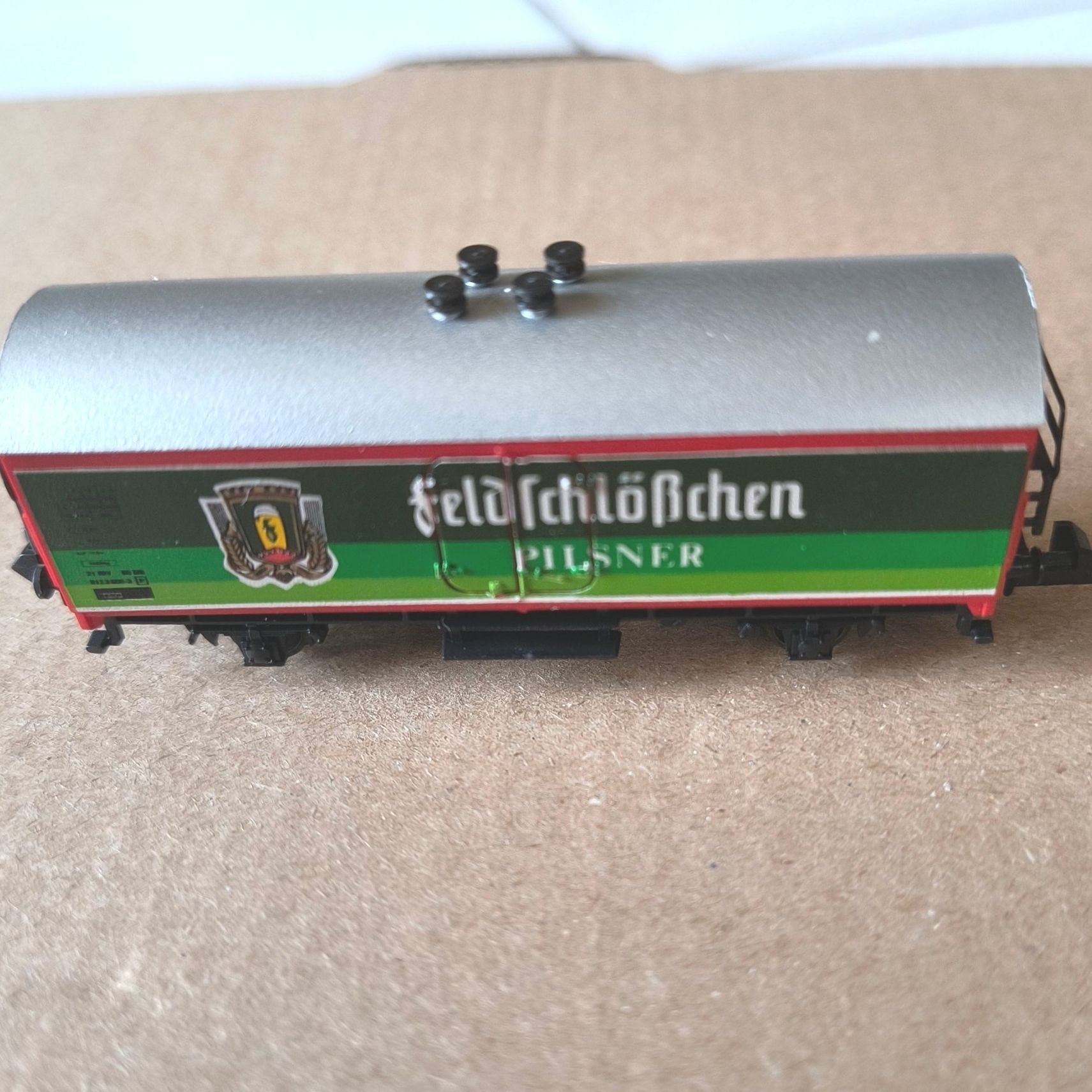 KYLVAGN med ölreklam i skala N från SOWA | Köp på Tradera (697811571)