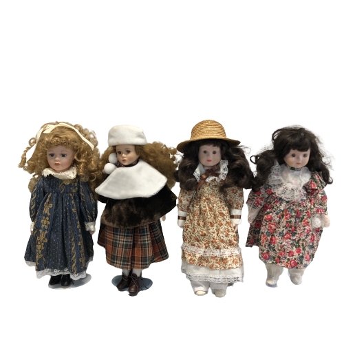 Se produkter som liknar Porslinsdockor 4st Dockor på .. på Tradera ...