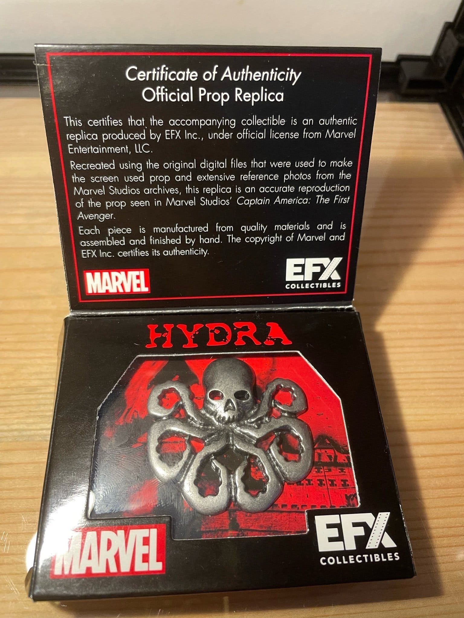 Se produkter som liknar Hydra-symbol från Captain Ame.. på Tradera ...