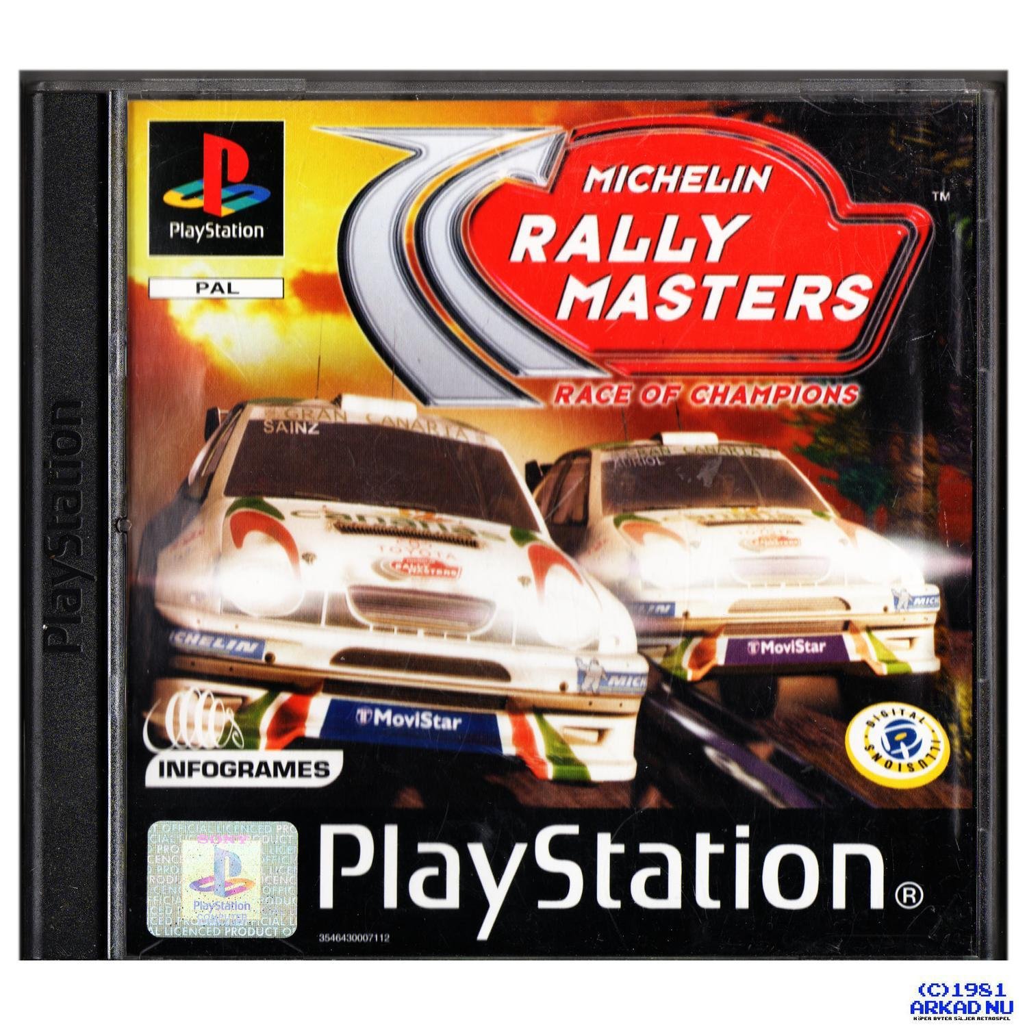 MICHELIN RALLY MASTERS RACE OF CHA.. | Köp från arkadnu på Tradera ...