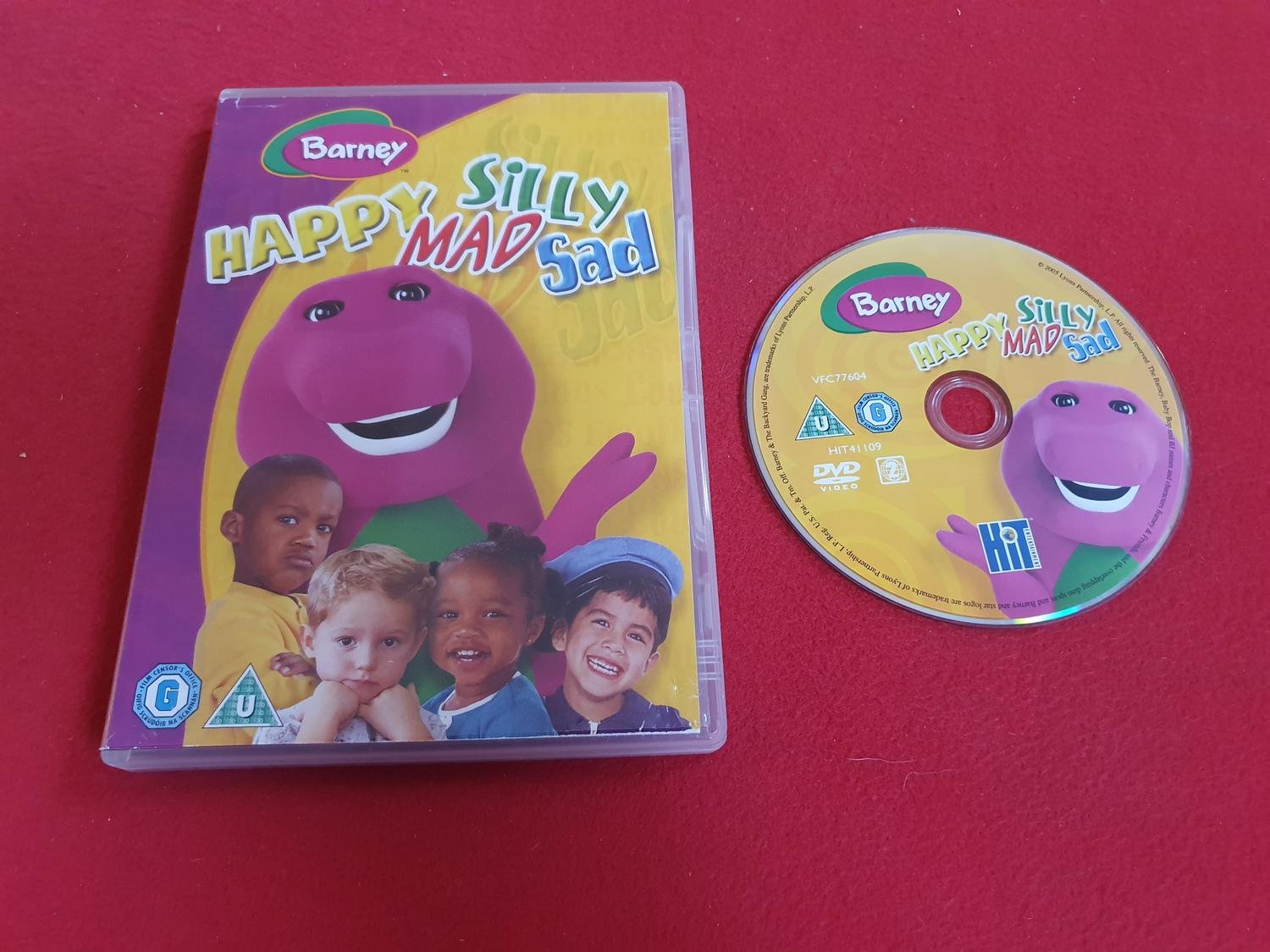 Barney Happy Mad Silly
