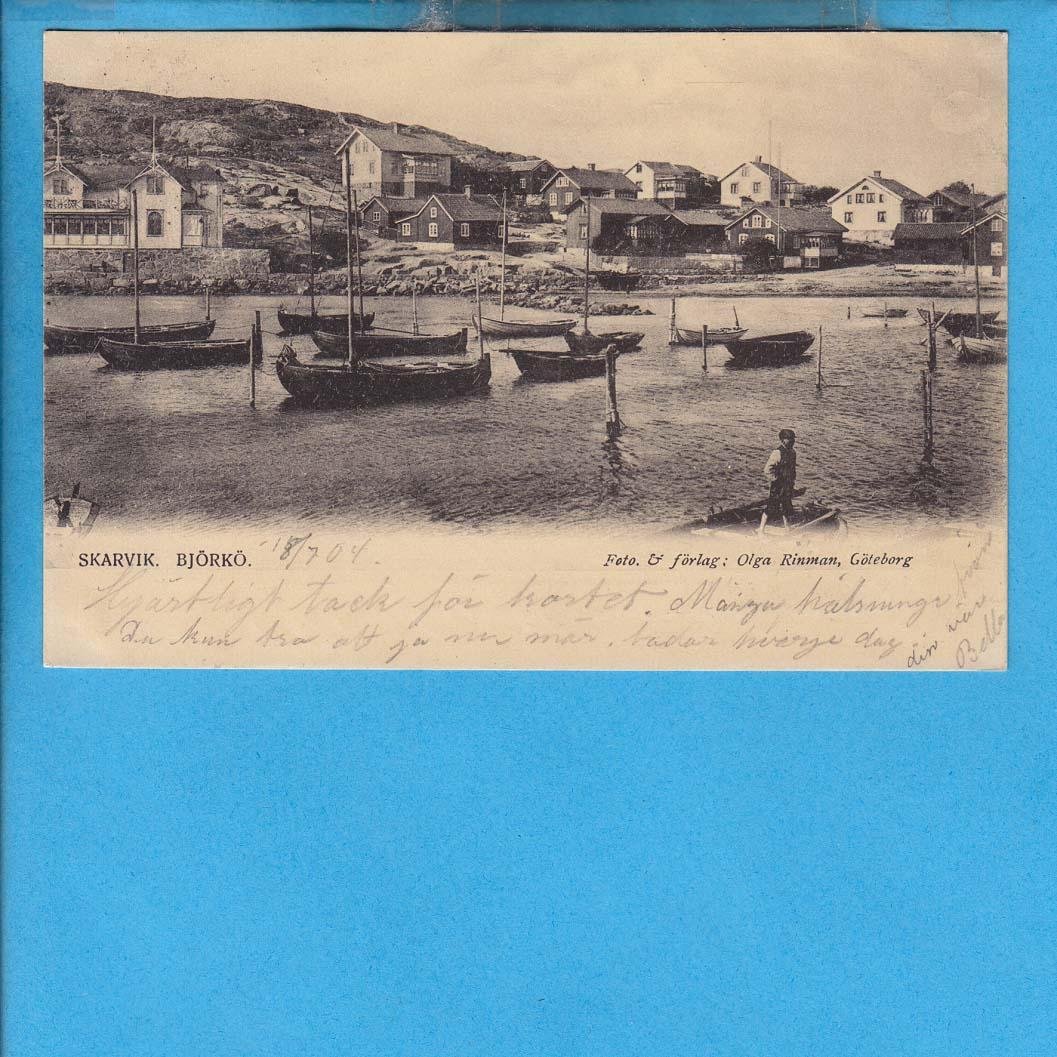 BOHUS-BJÖRKÖ. Skarvik, översikt.. | Köp från novastamps på Tradera ...