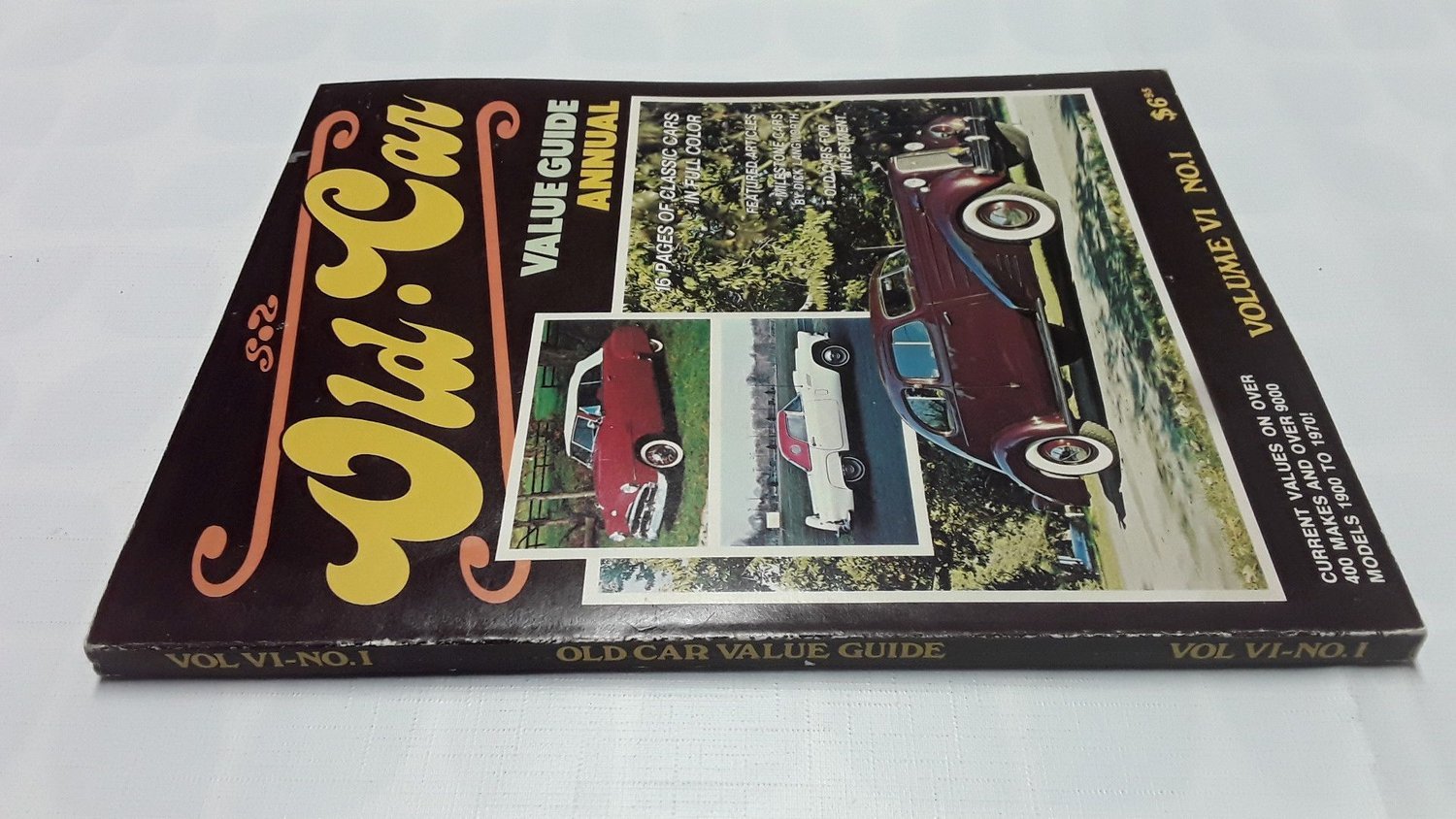 Old car value guide Vol VI no.1 | Köp från bokpunkten på Tradera ...