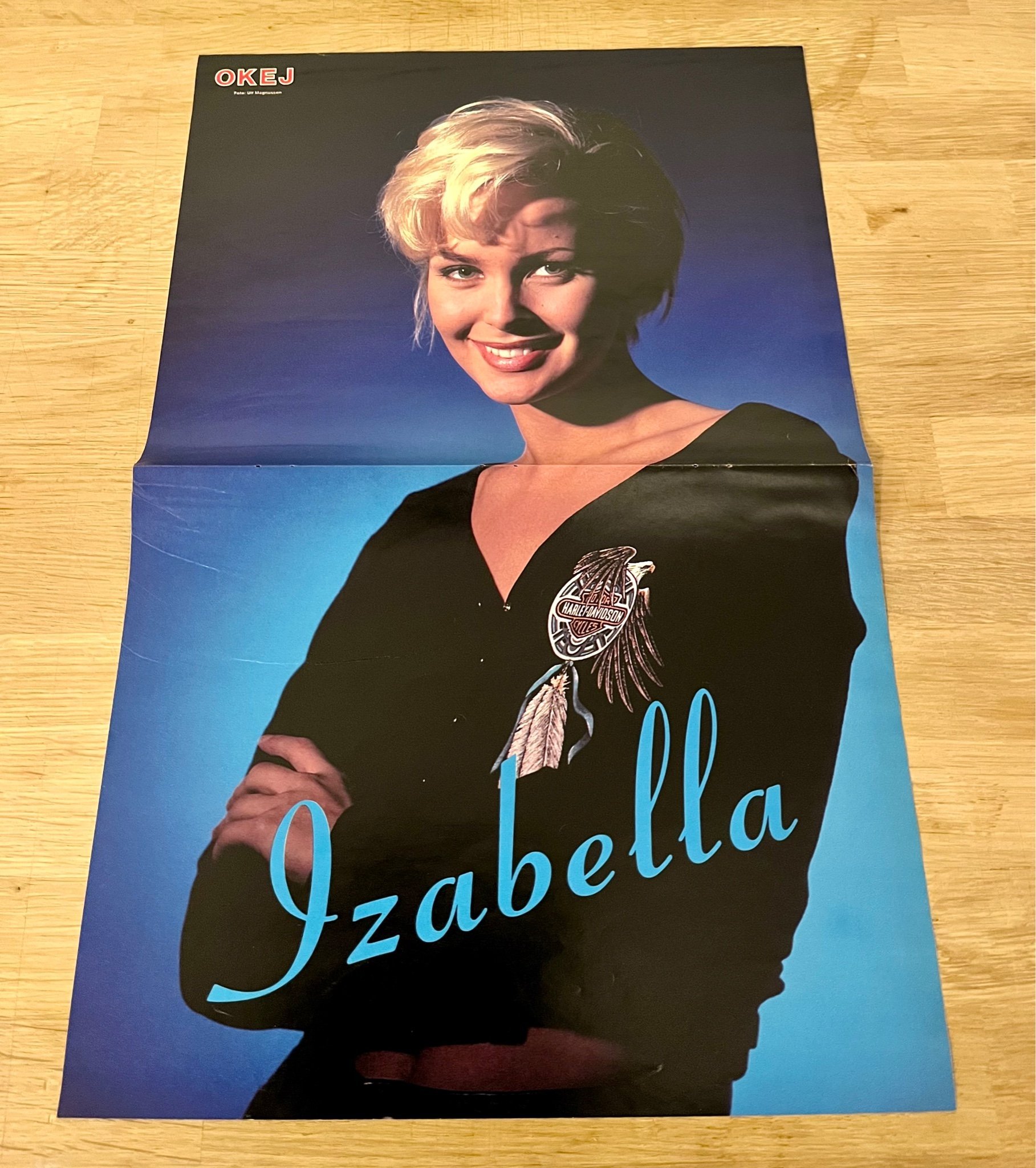 Izabella Scorupco 1992 Guns N’ Roses poster aff.. | Köp på Tradera ...