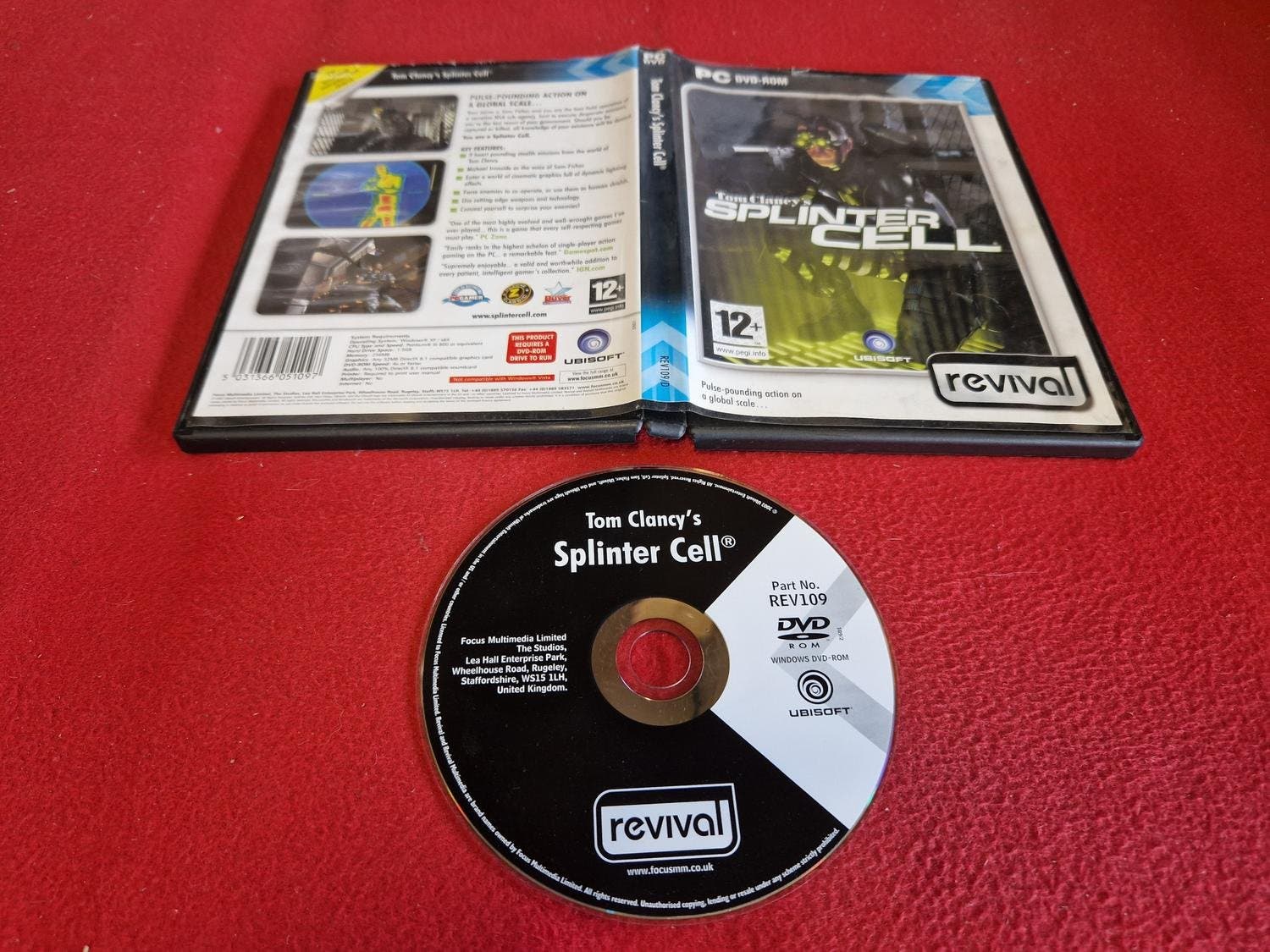 TOM CLANCYS SPLINTER CELL till PC | Köp från game-world på Tradera ...