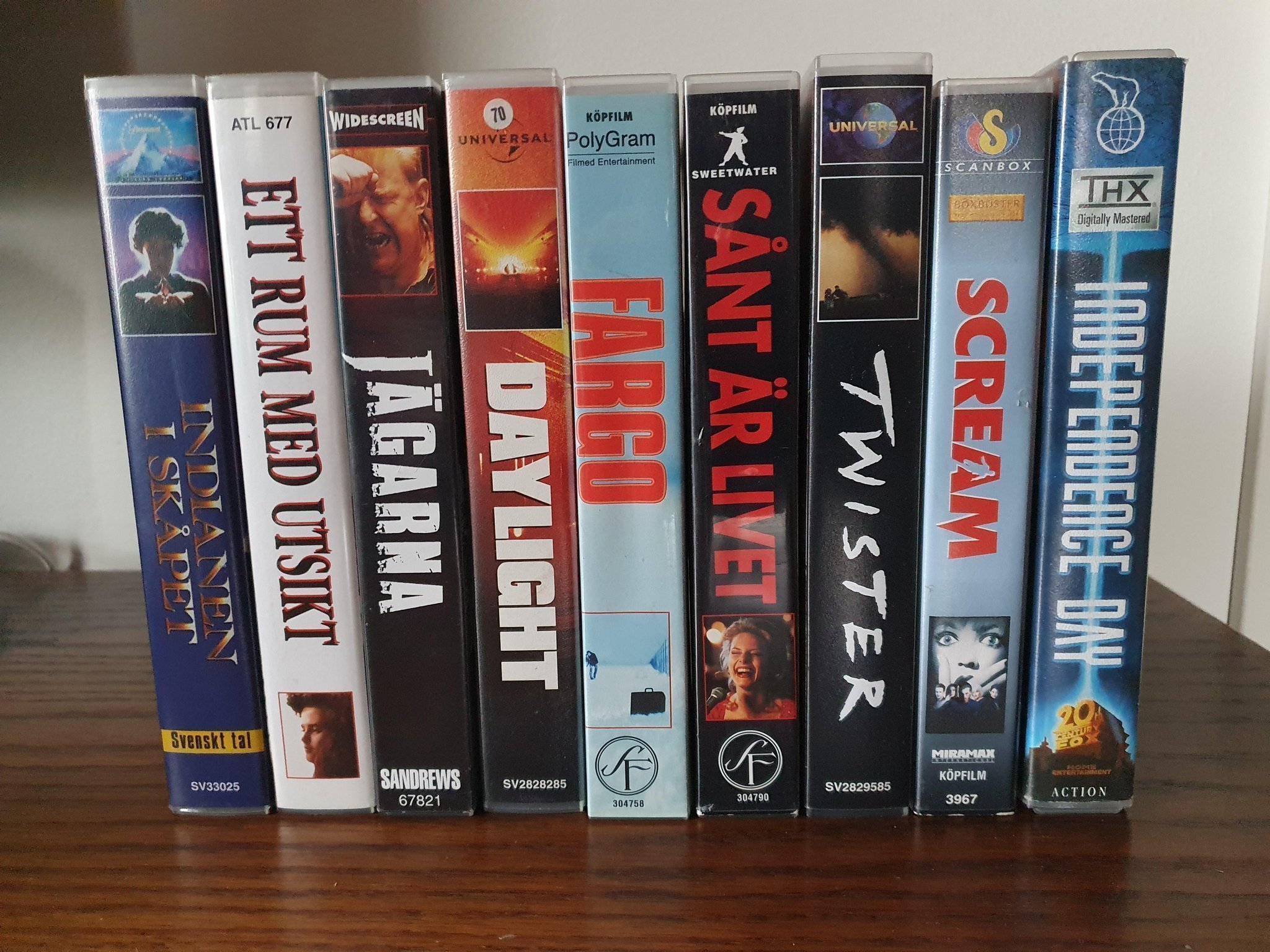 Filmåret 1996 (9st VHS) | Köp på Tradera (698432011)