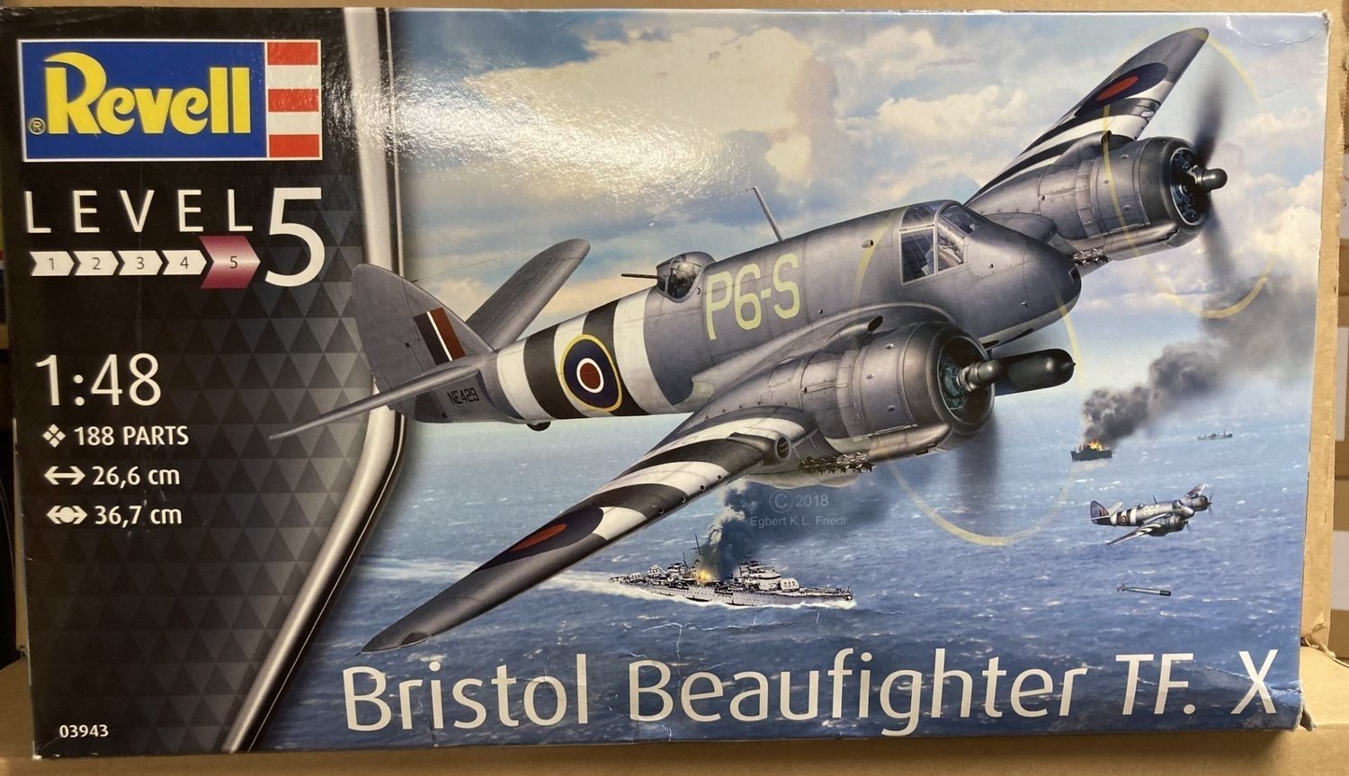 BRISTOL BEAUFIGHTER TF.X Revell 1/48 | Köp på Tradera (678771589)