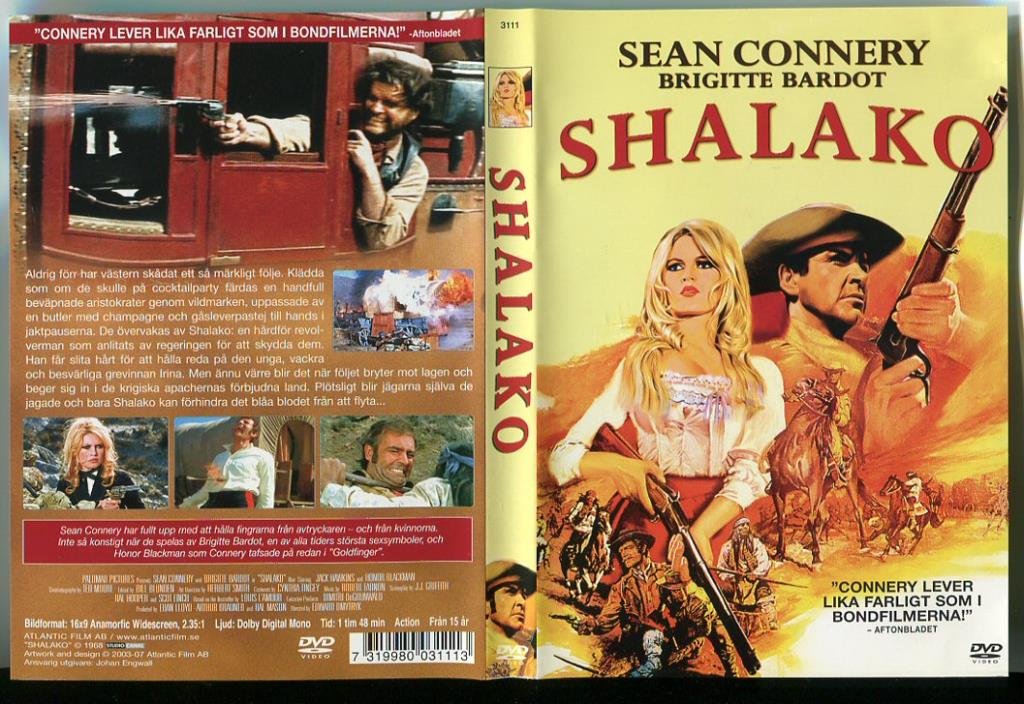 Shalako dvd Western m Sean Connery och Brigitte.. | Köp på Tradera ...