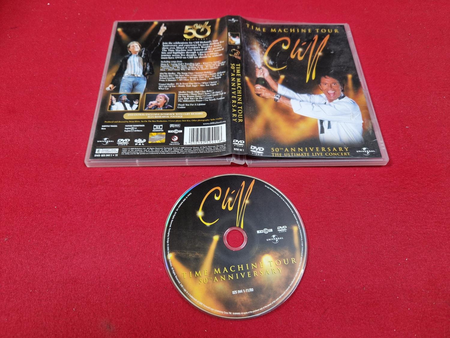 CLIFF RICHARD TIME MACHINE TOUR.. | Köp från game-world på Tradera ...