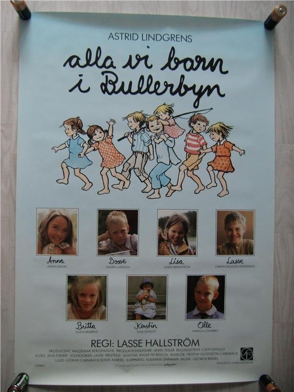 ALLA VI BARN I BULLERBYN Anna Sahlin ÅR 1986 70.. | Köp på Tradera ...
