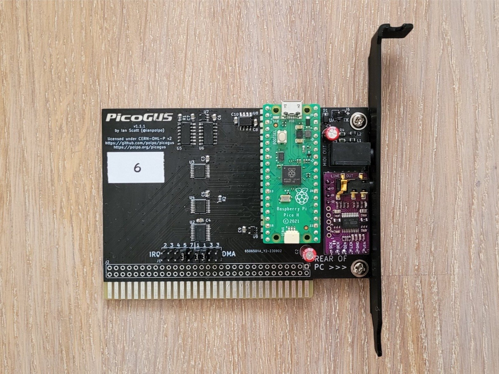 PicoGUS V1.1.1 GUS / CMS / ADLIB / HARDMPU / MM.. | Köp på Tradera ...