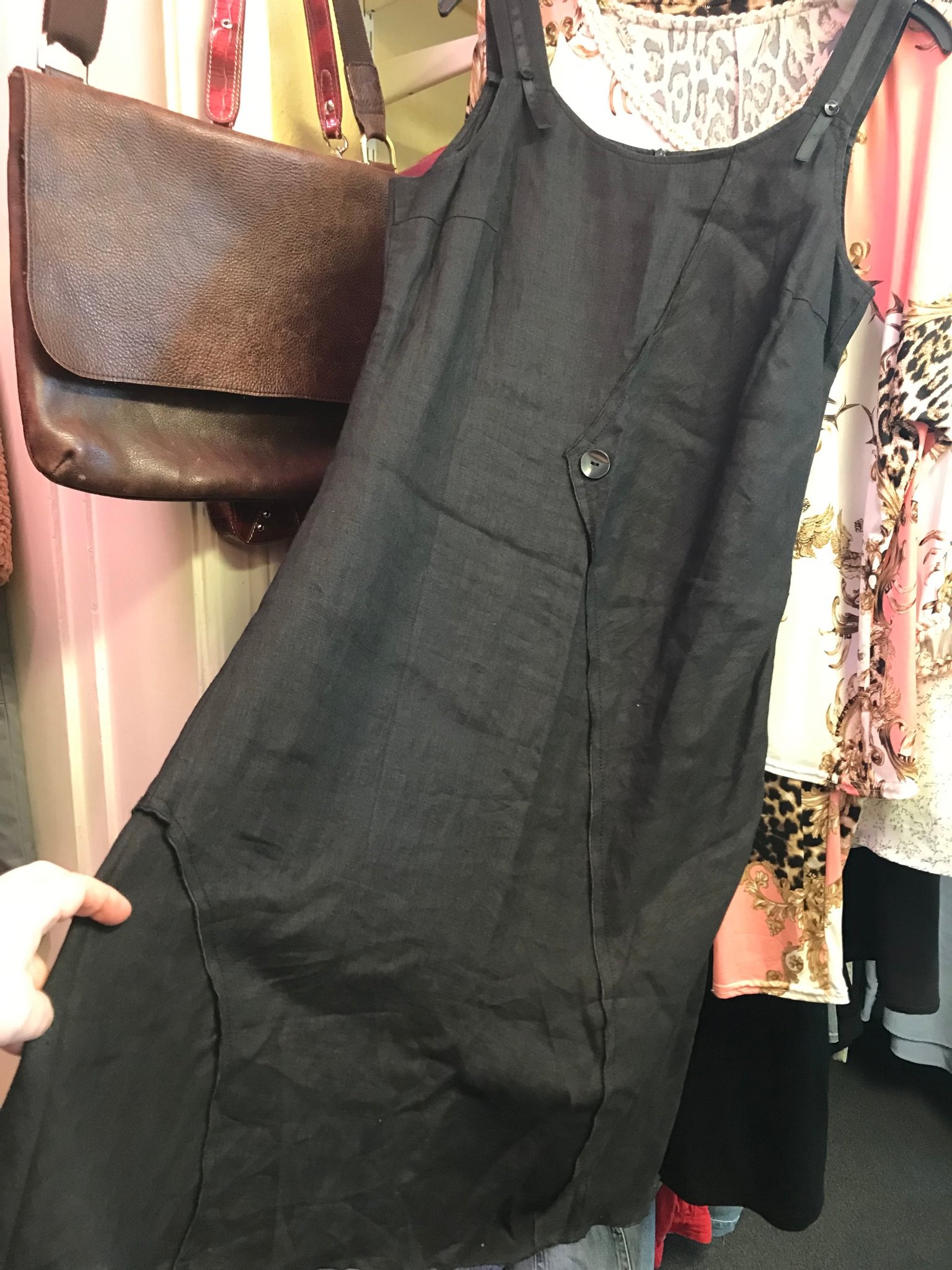 Se produkter som liknar Mac Scott linneklänning i stl.. på Tradera ...