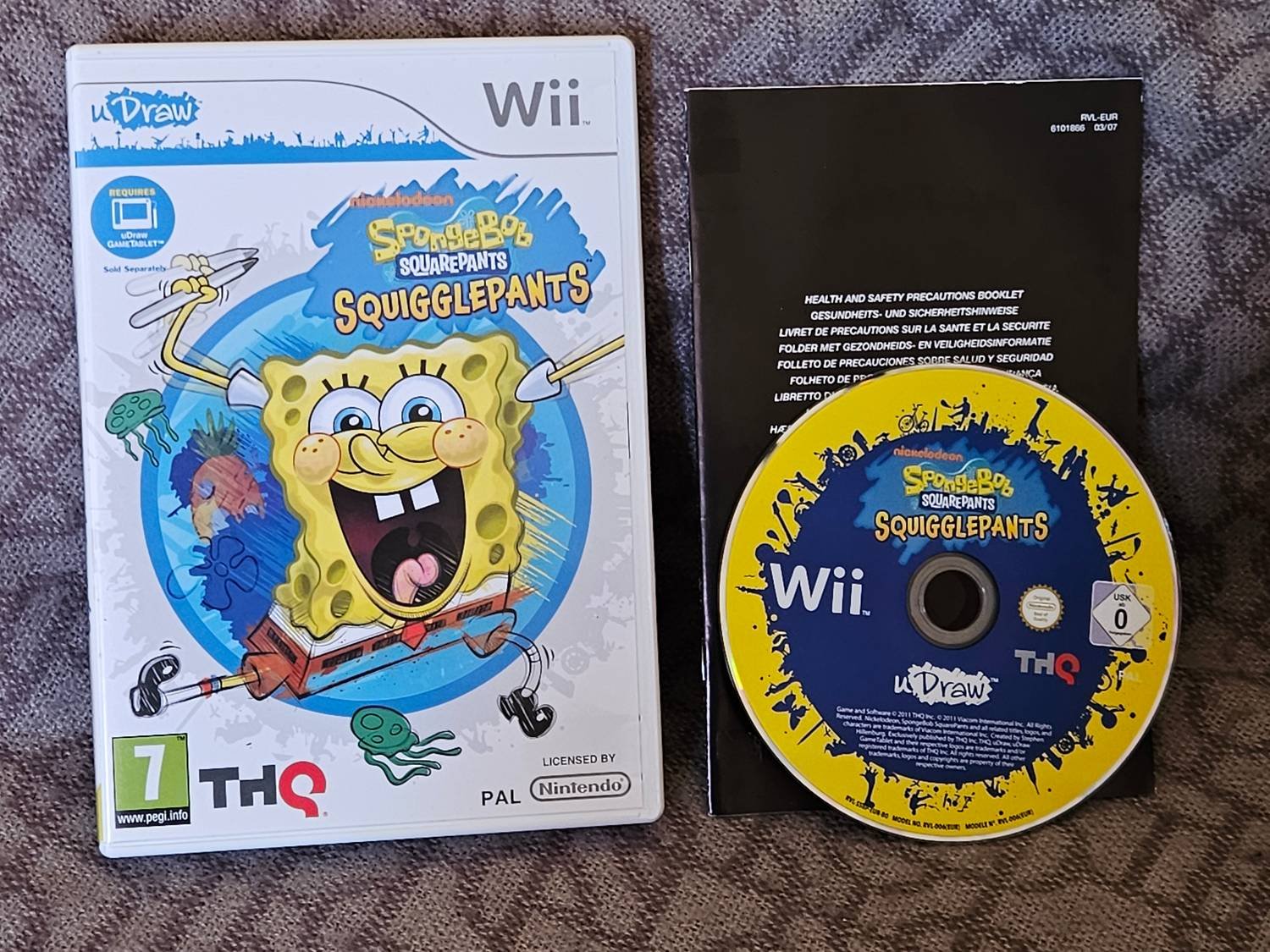 SPONGEBOB SQUAREPANTS SQUIGGLE.. | Köp från SandsOfTime på Tradera ...