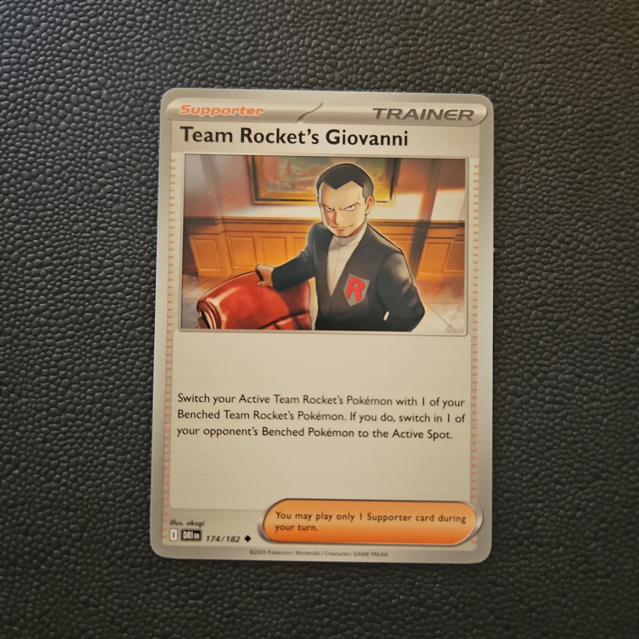 Team Rocket's Giovanni #174 - Destined Rivals | Köp på Tradera (690906759)