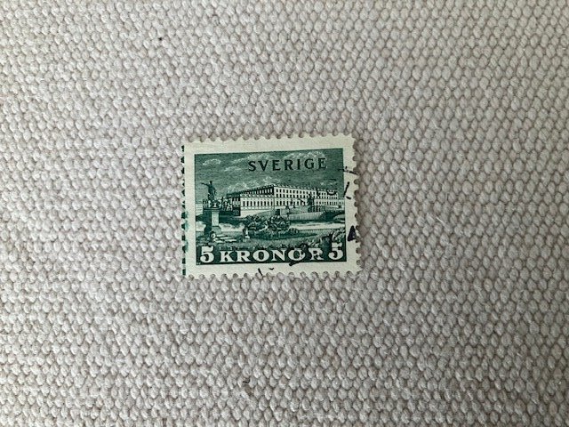 Stockholm Slott I (1931) vitt papper - stämplat.. | Köp på Tradera ...