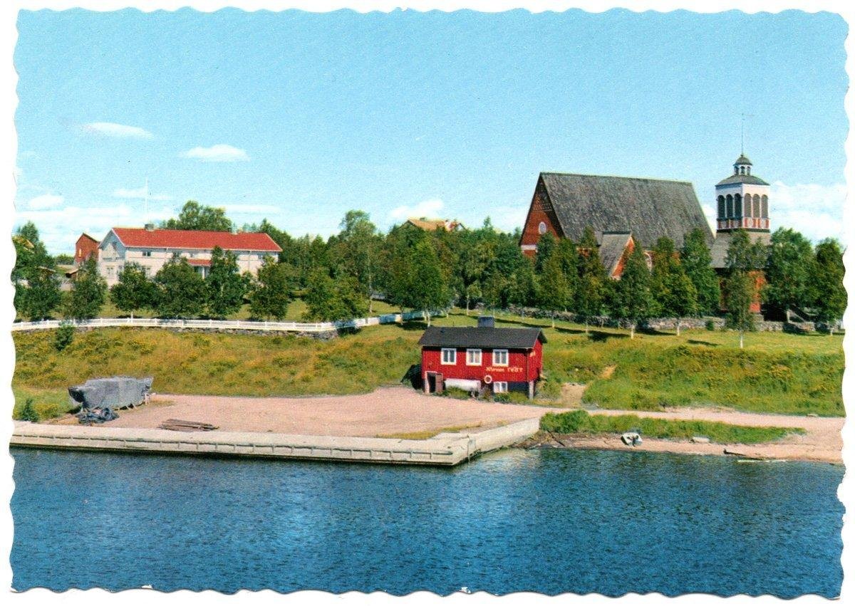 Kalix kyrka och prästgård | Köp på Tradera (436898885)