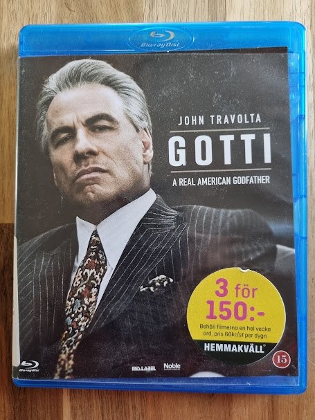 GOTTI - JOHN TRAVOLTA ( BLU RAY - SVENSKT TEXT) | Köp på Tradera ...
