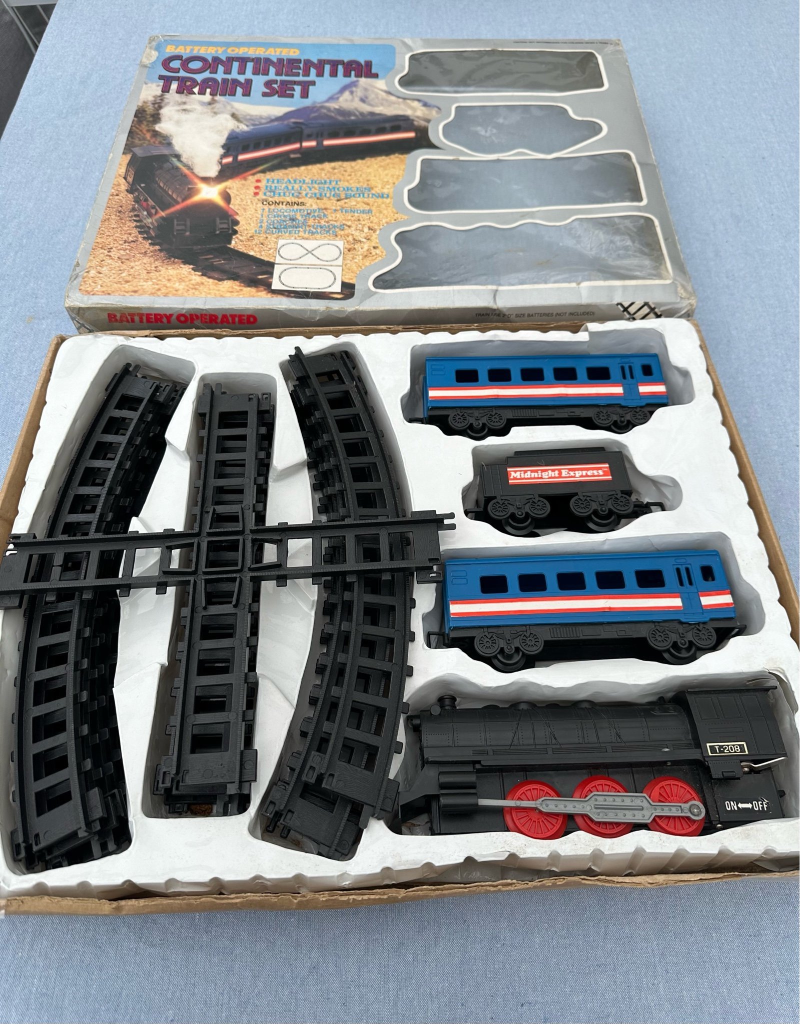 Se produkter som liknar Retro Continental train set, .. på Tradera ...