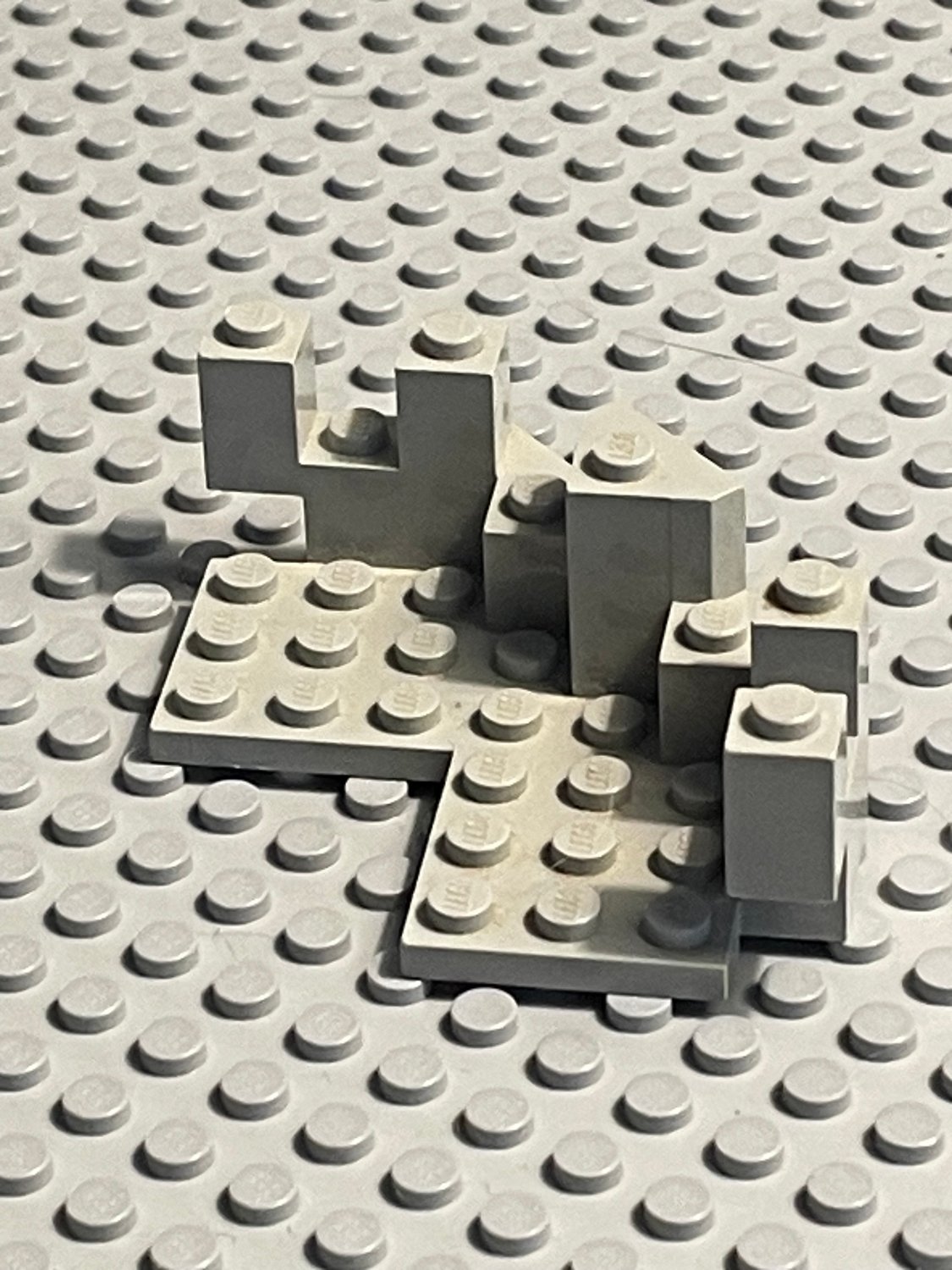 Light Gray Castle Turret Top 7 x 7 Corner (6072.. | Köp på Tradera ...