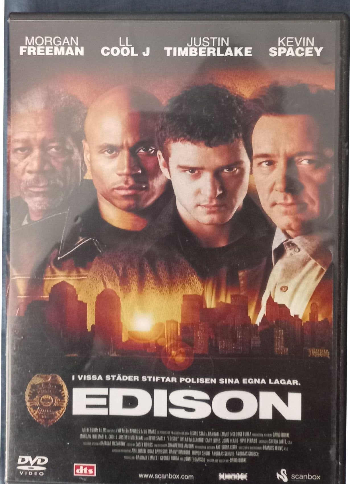 Edison (2005) DVD Crime Thriller Morgan Freeman | Köp på Tradera ...