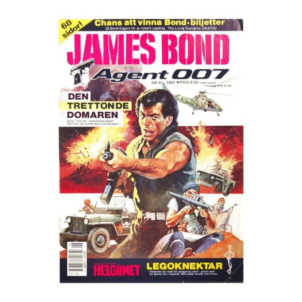 007: James Bond Agent 007 1987 Nr 6 | Köp på Tradera (706035709)