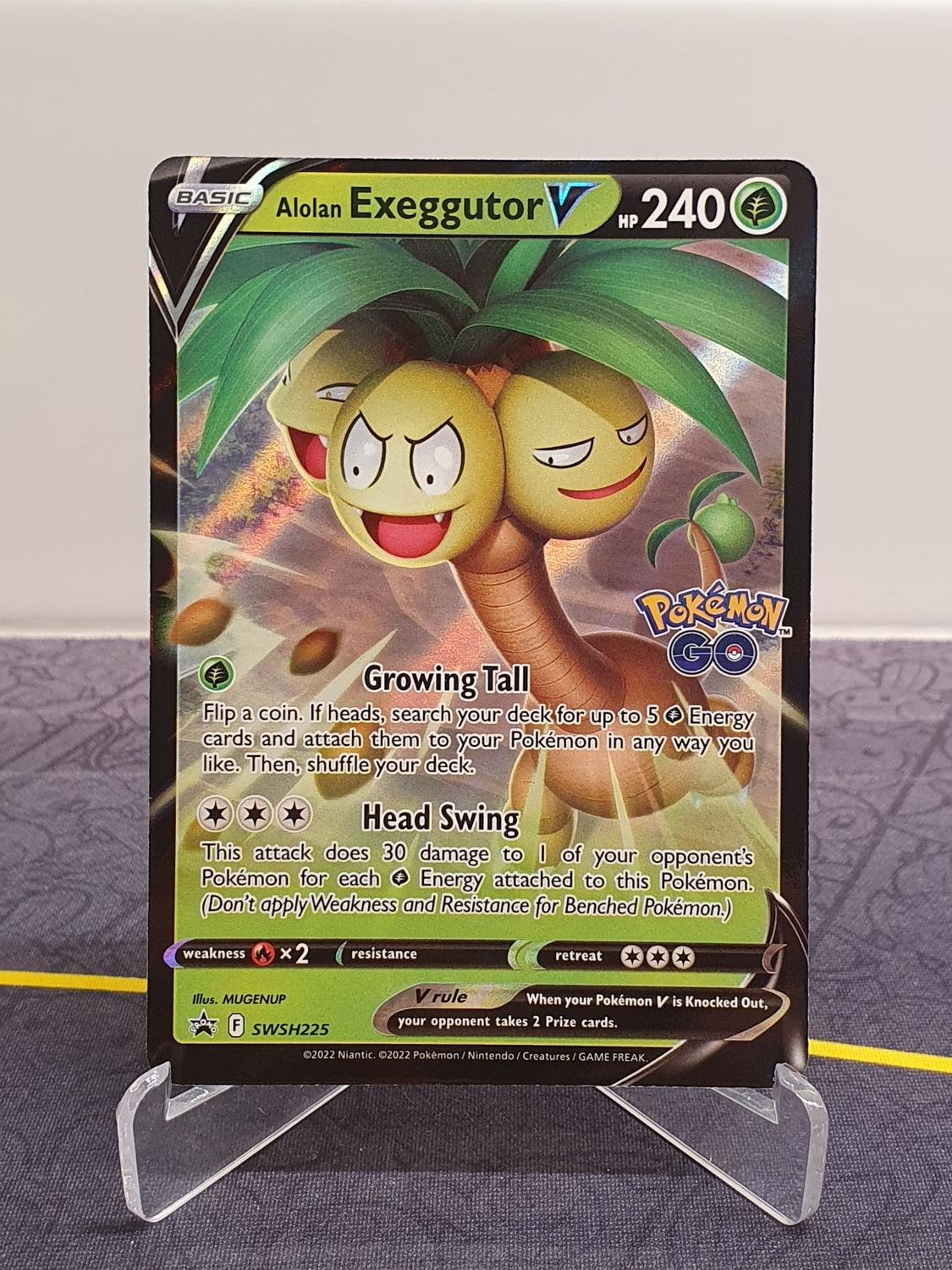 ALOLAN EXEGGUTOR V SWSH225 - Promo - Black Star.. | Köp på Tradera ...