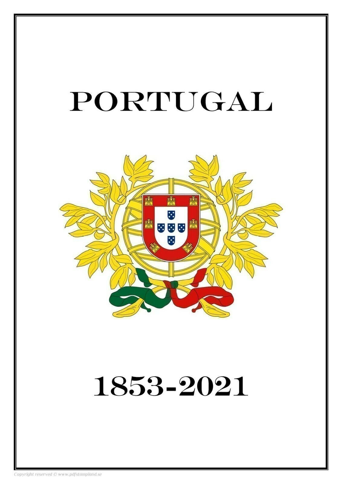 PORTUGAL 1853 - 2021 PDF STAMP ALBUM PAGES INGA.. | Köp på Tradera ...