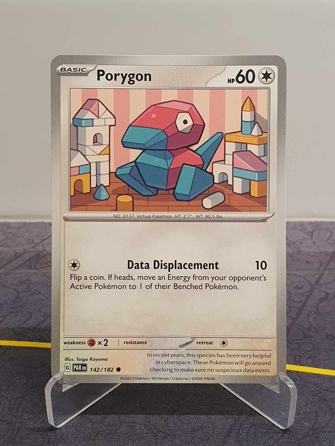 PORYGON 142/182 - Paradox Rift - Pokémon Kort | Köp på Tradera (656766528)