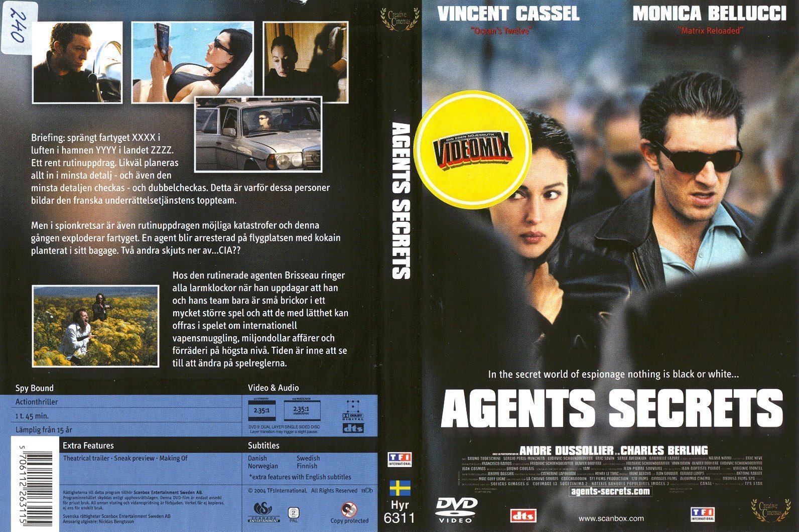 Agents Secrets / Spy Bound – 2004 – Vincent Cas.. | Köp på Tradera ...