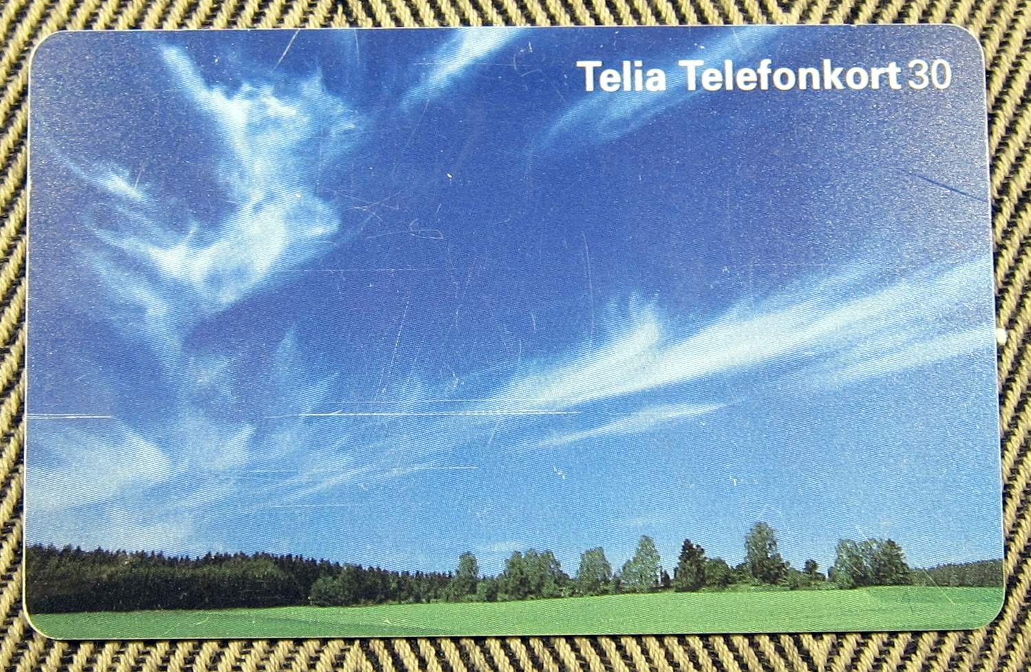 Se produkter som liknar Telia Telefonkort 30 markerin.. på Tradera ...