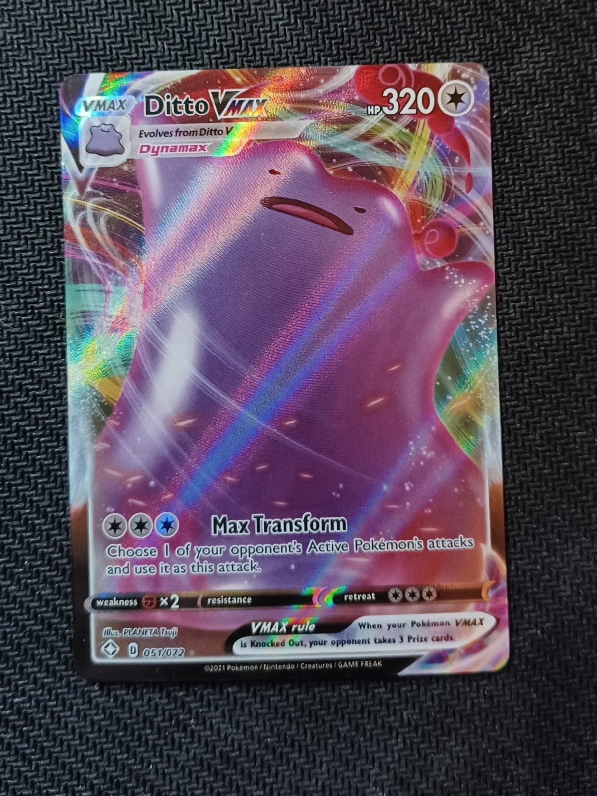 Se produkter som liknar [ POKÉMONKORT | DITTO VMAX | .. på Tradera ...