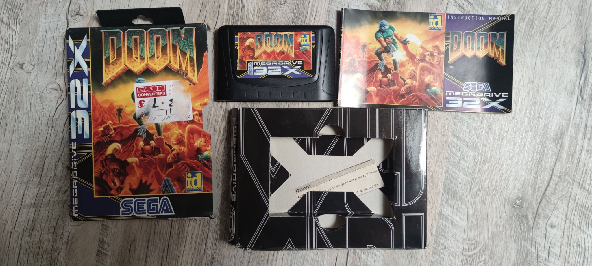 Doom Sega Mega Drive 32X Komplett | Köp på Tradera (686322812)