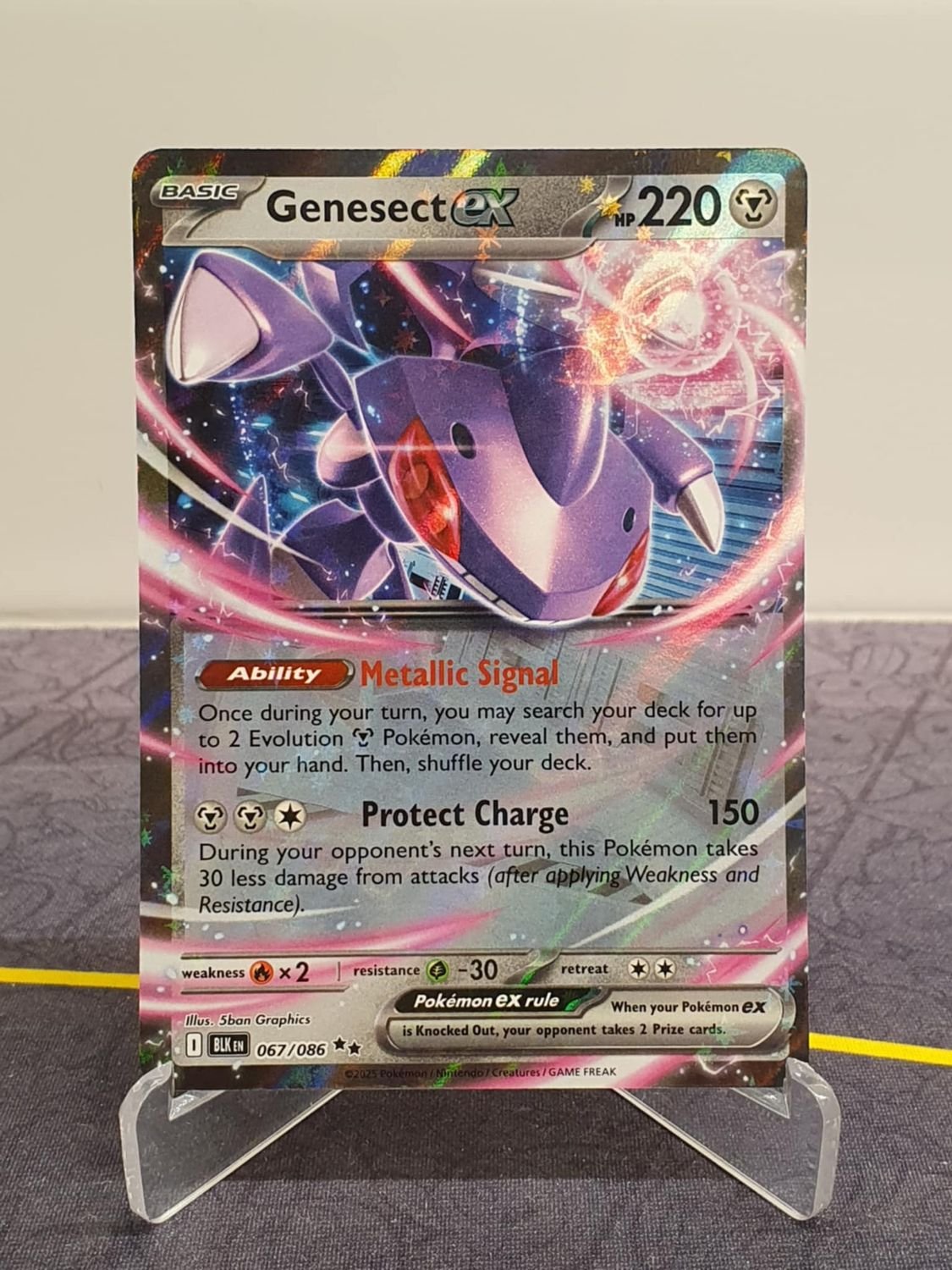 GENESECT EX 067/086 - Double Rare - Black Bolt .. | Köp på Tradera ...