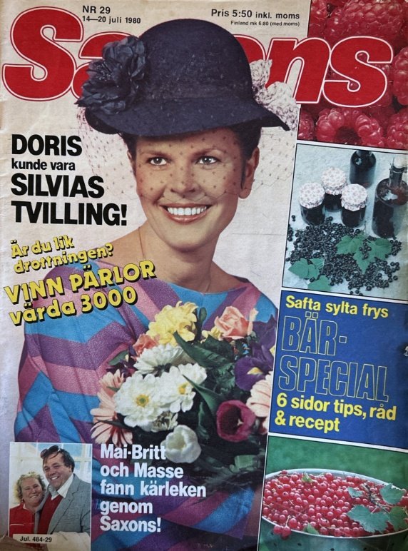 Saxons 29 1980 Mai-Britt Wall, Reino Lauri, Sti.. | Köp på Tradera ...