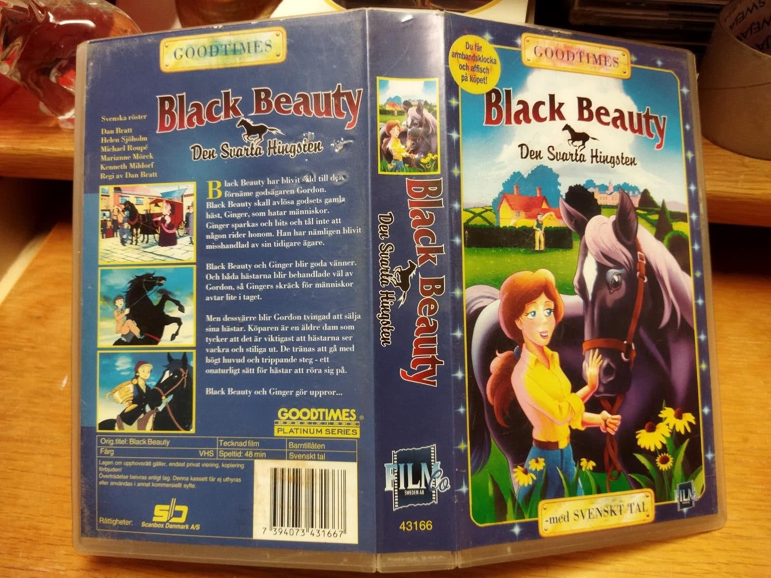 Black beauty den svarta hingsten. VHS | Köp på Tradera (695226098)