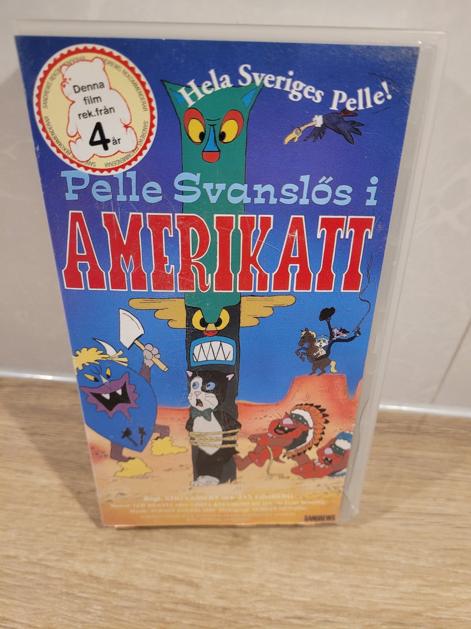 Pelle Svanslös i Amerikatt VHS | Köp på Tradera (709645963)